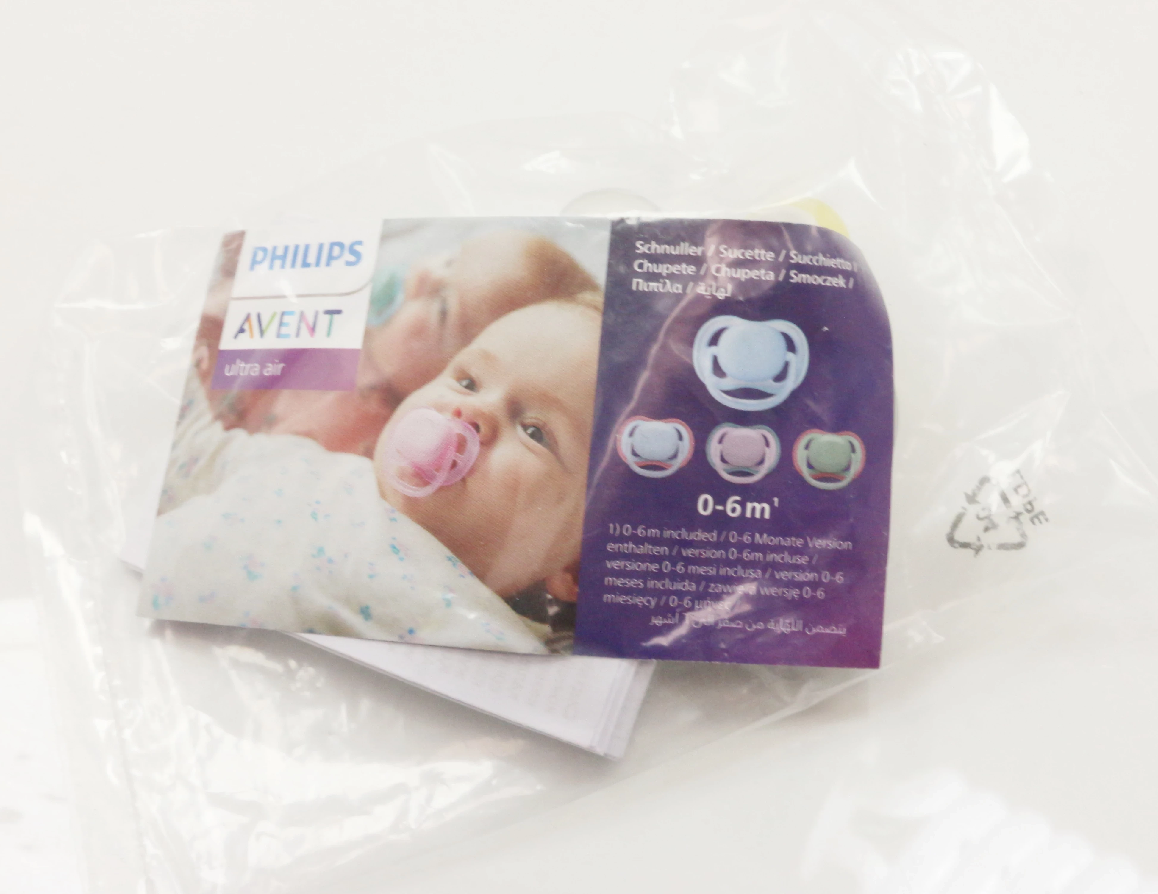 PHILIPS AVENT SMOCZEK ORTODONTYCZNY ULTRA AIR 0-6M SCF085/15 | Loombard.pl