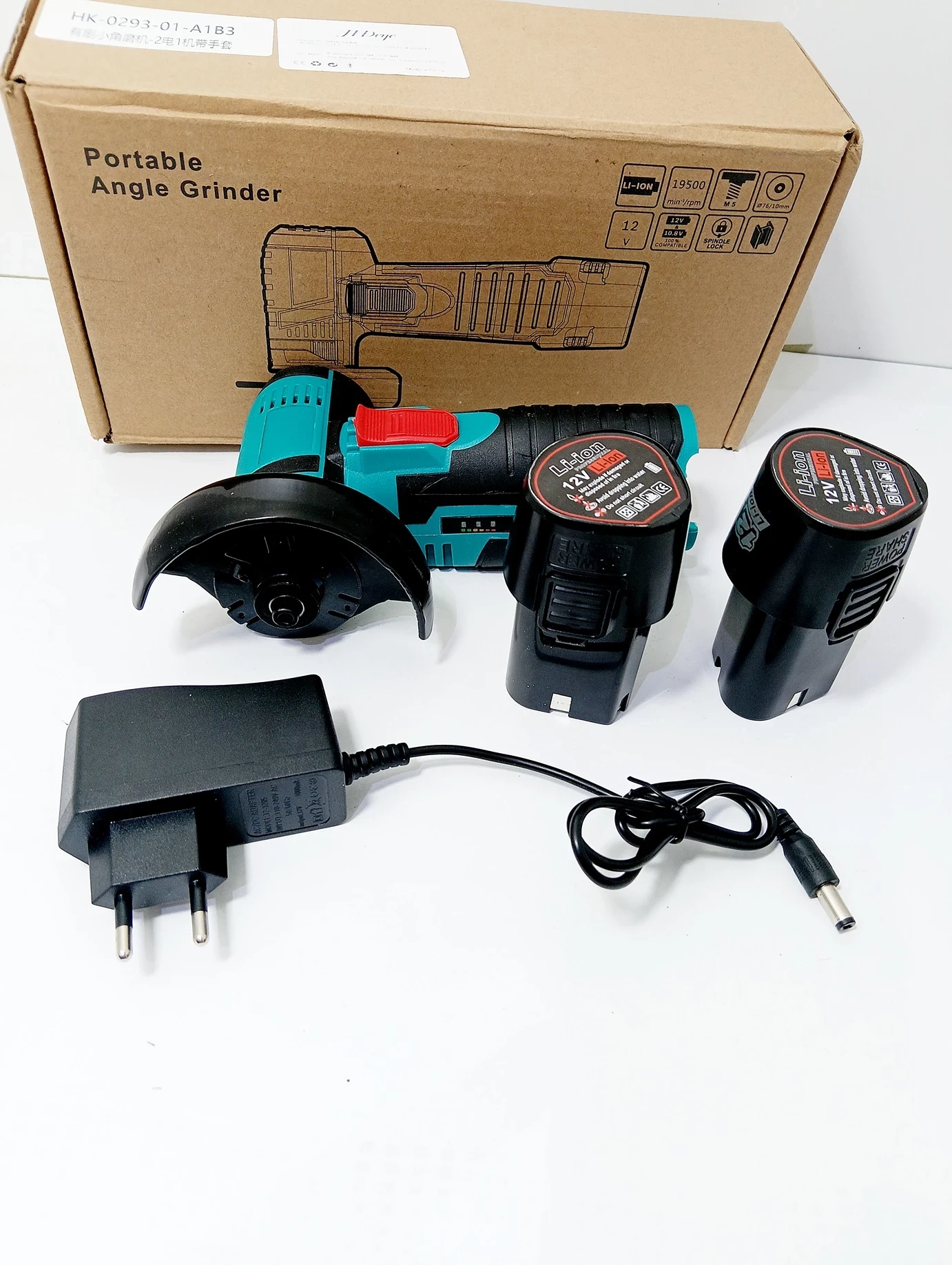 12VMINI ANGLE GRINDER RECHARGEABLE CORDLESS BRUSHLESS ELECTRIC ANGLE ...