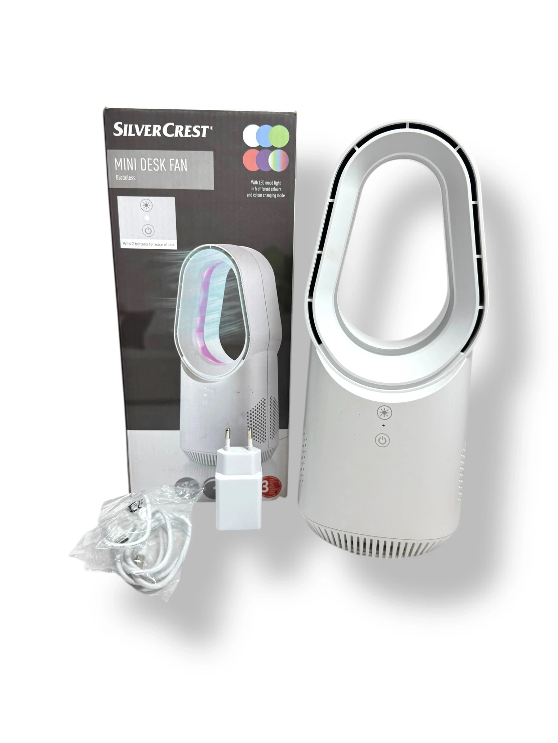 WENTYLATOR SILVERCREST MINI DESK FAN | Wentylatory domowe | Loombard.pl