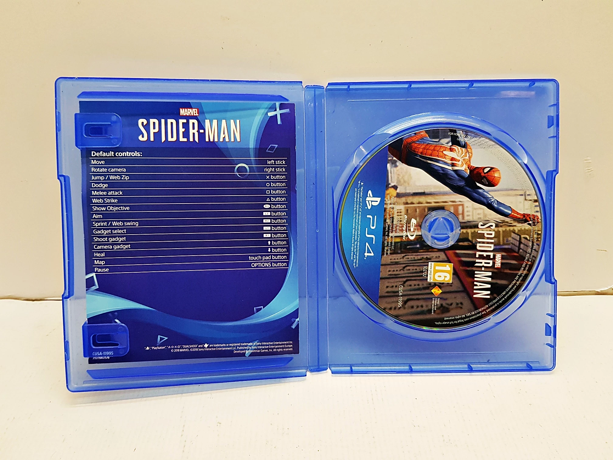 GRA PS4 MARVEL SPIDER-MAN (BRAK OKŁADKI) | Gry na konsole | Loombard.pl