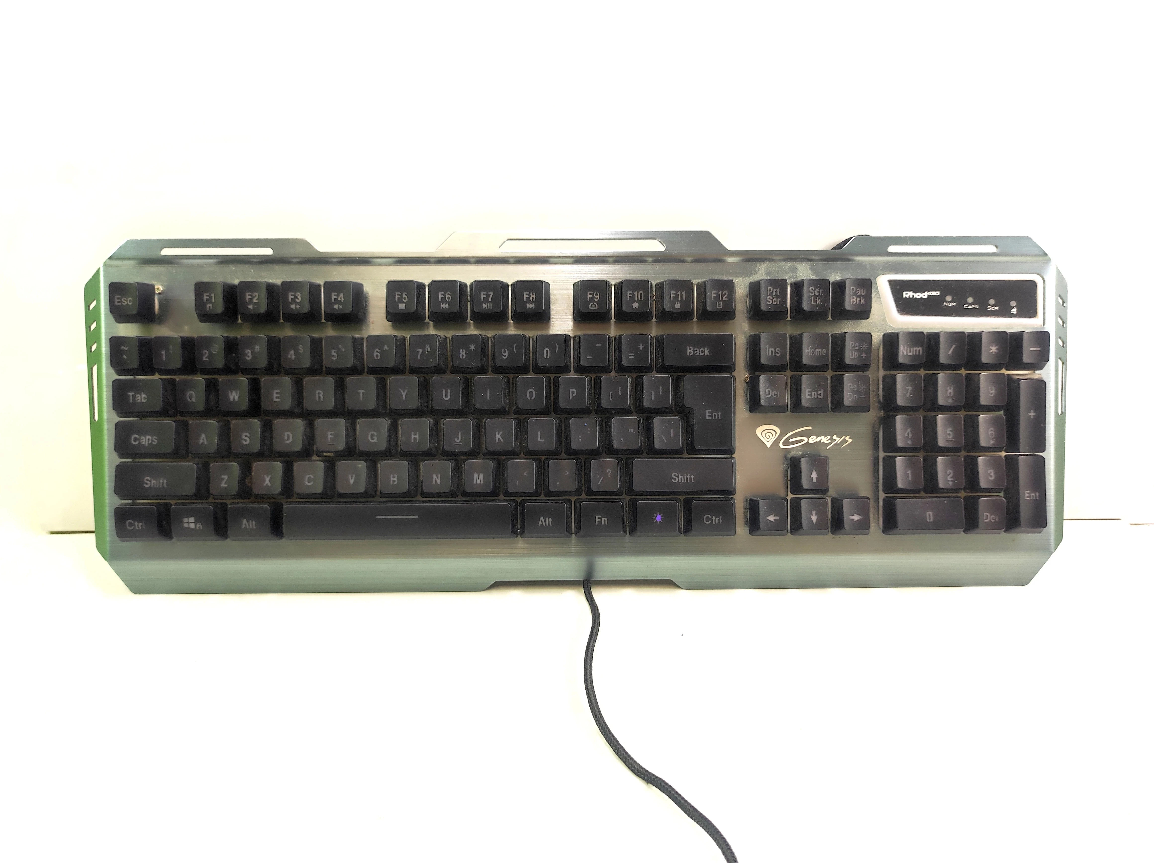 KLAWIATURA GENESIS RHOD 420 RGB | Przewodowe | Loombard.pl