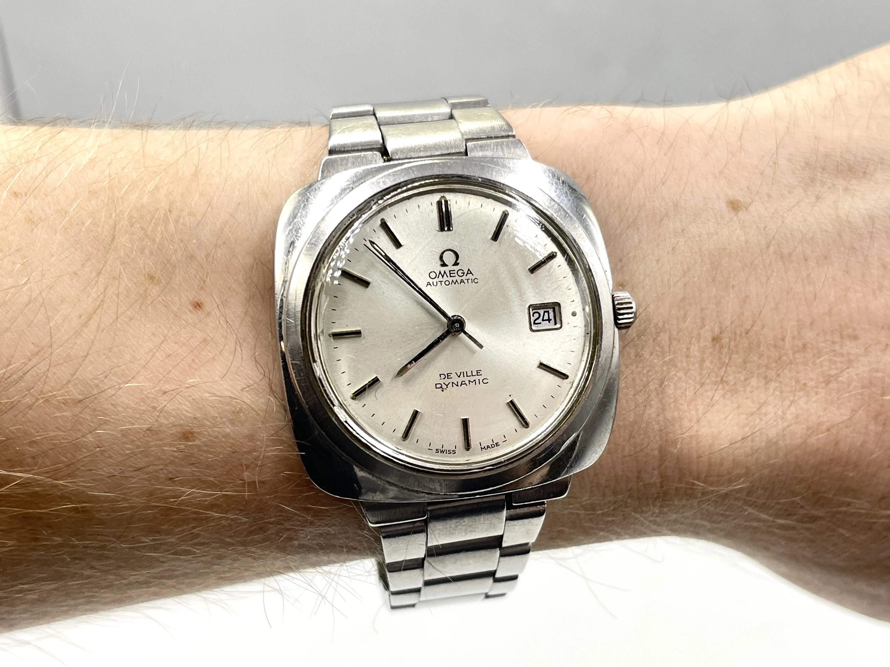 ZEGAREK OMEGA DE VILLE DYNAMIC AUTOMATIC 166.0145 CAL. 565 | Męskie ...