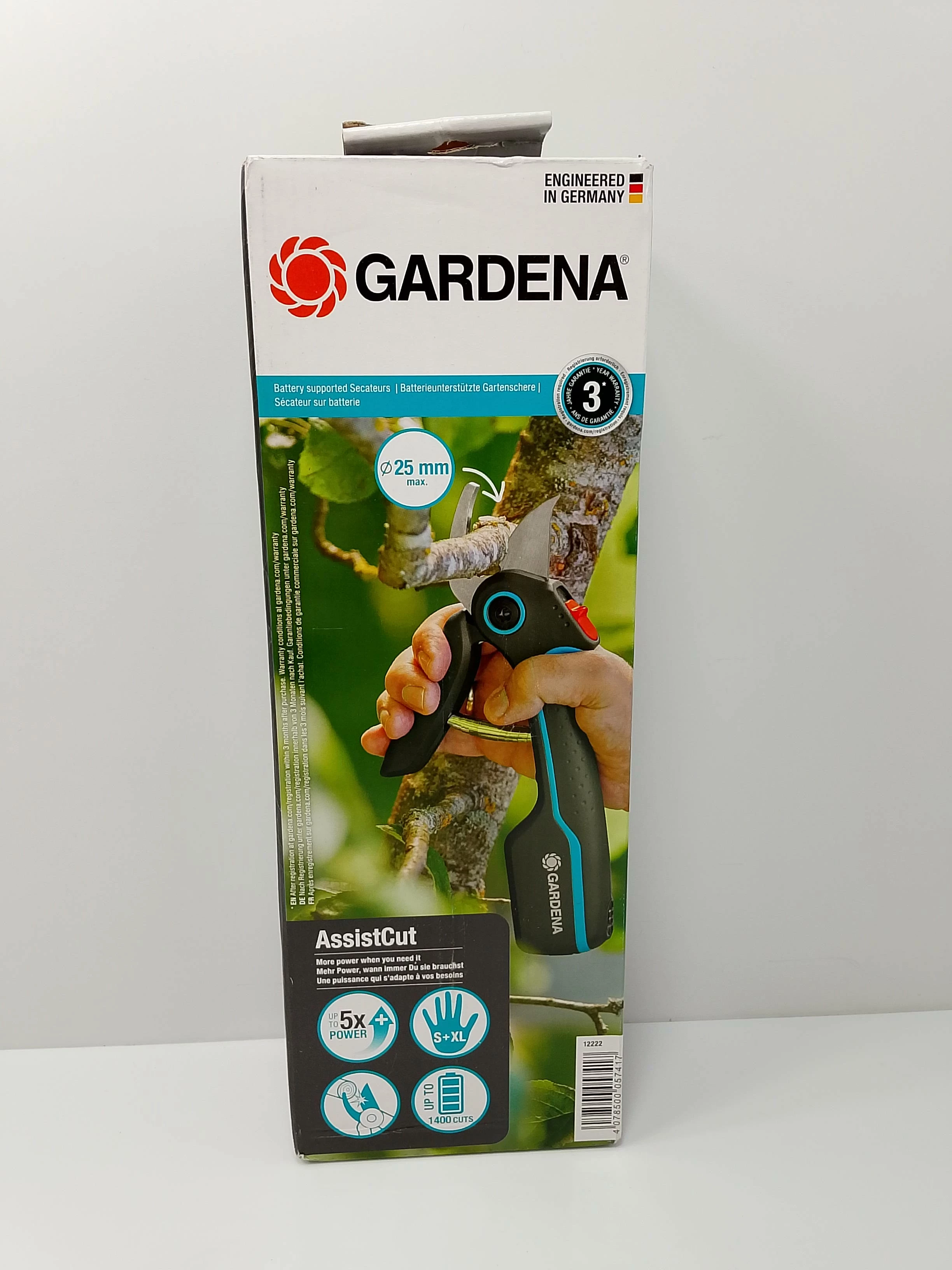 GARDENA AKUMULATOROWY SEKATOR ASSISTCUT USB GA12222 | Nożyce i sekatory ...