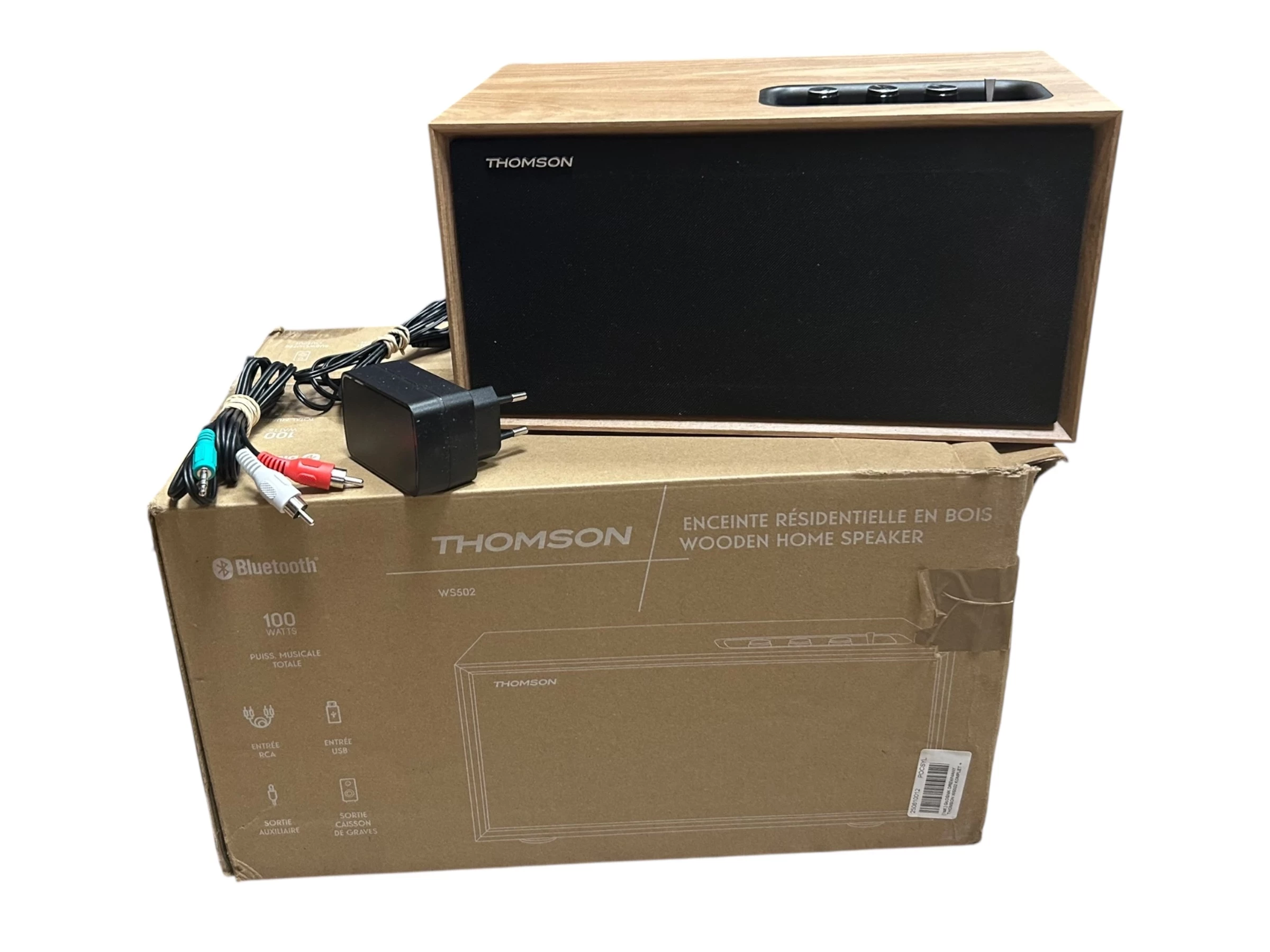 GŁOŚNIK DREWNIANY THOMSON WS502 KOMPLET | Centralne | Loombard.pl