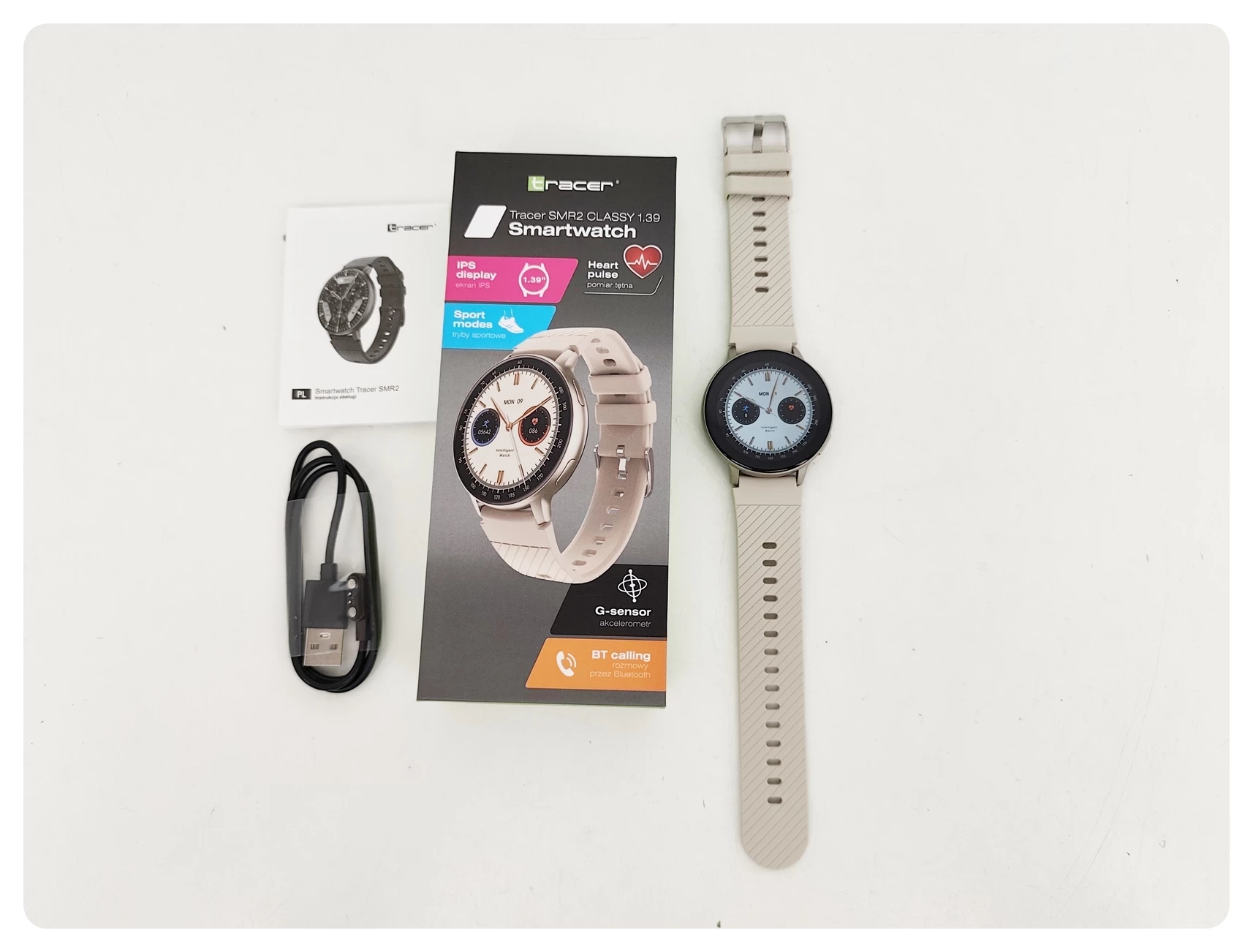 SMARTWATCH TRACER SMR2 CLASSY 1.39 | Smartwatche | Loombard.pl