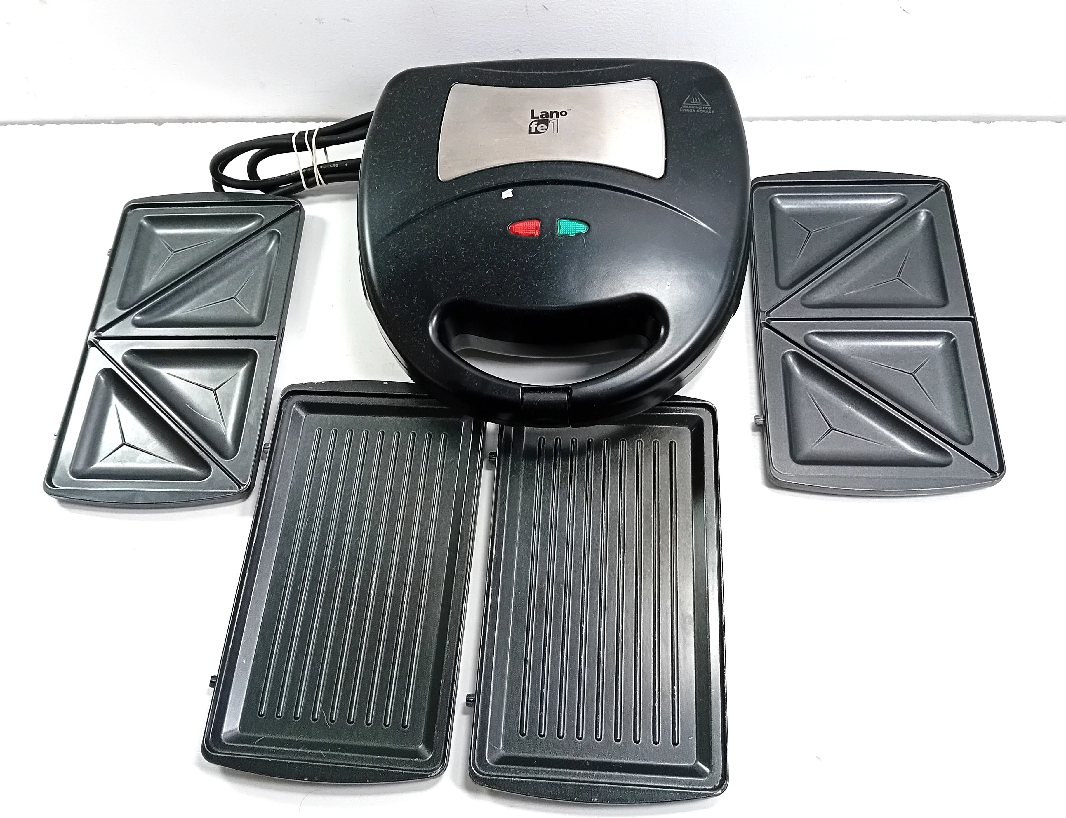 OPIEKACZ 3 W 1 LANO FE1 TSO-003B + WKŁADY | Opiekacze | Loombard.pl