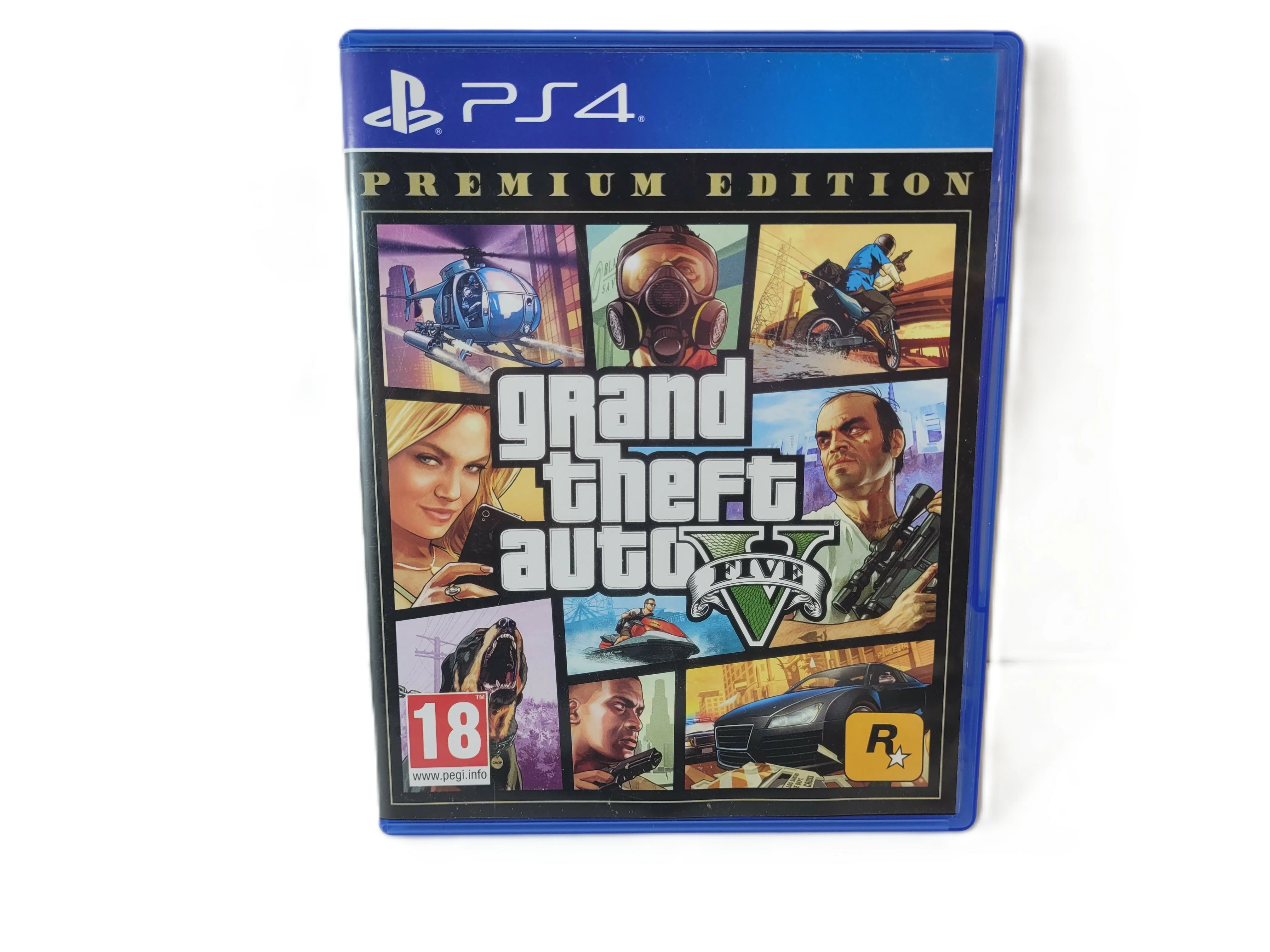 GRAND THEFT AUTO FIVE PREMIUM EDITION GRA NA KONSOLĘ PS4 | Gry na ...