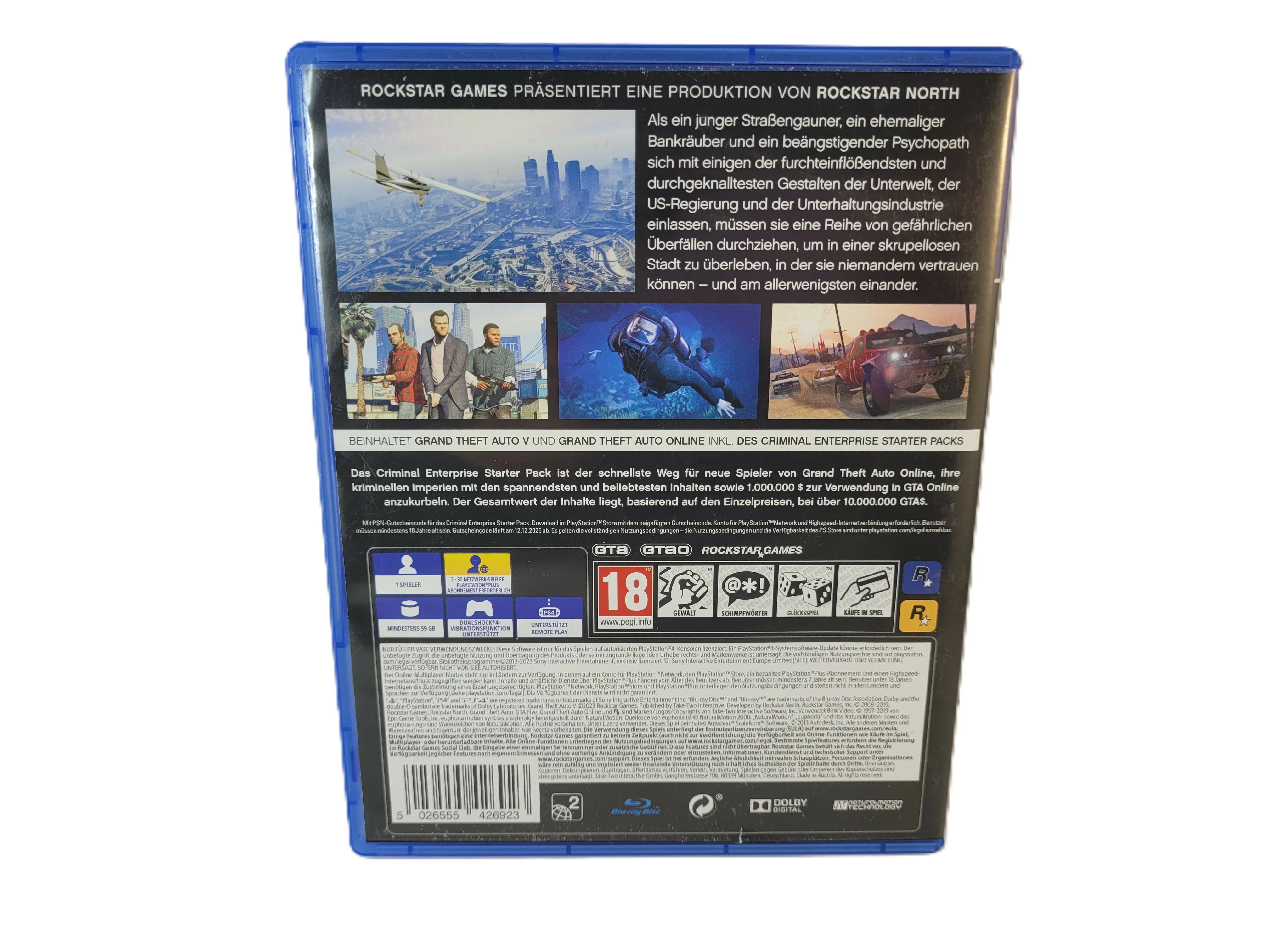 GRAND THEFT AUTO FIVE PREMIUM EDITION GRA NA KONSOLĘ PS4 | Gry na ...