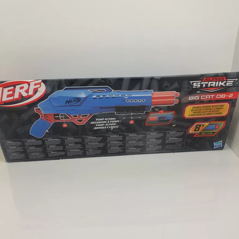 NERF ALPHA STRIKE WYRZUTNIA BIG CAT DB-2 F2463 | Militarne | Loombard.pl