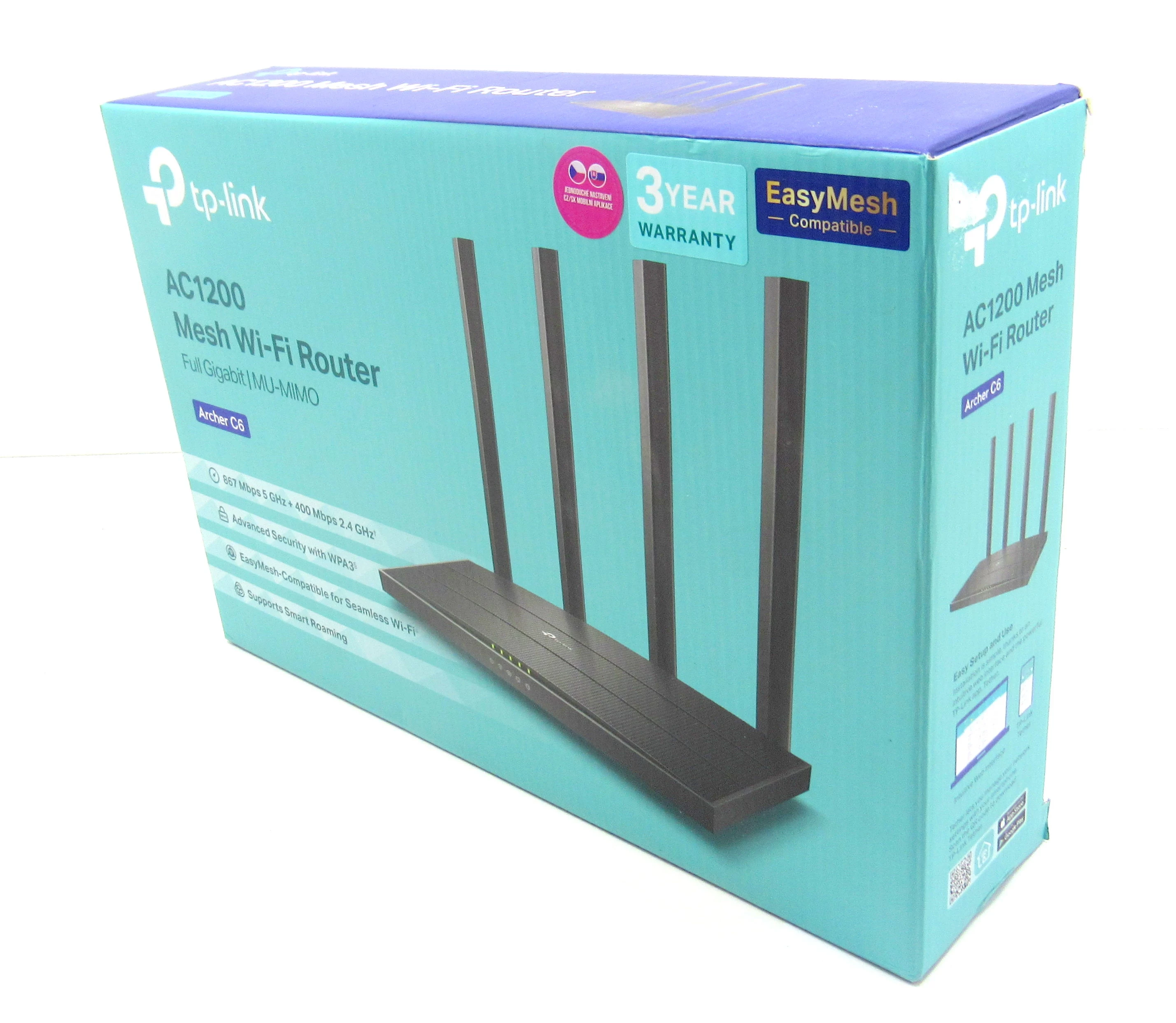 ROUTER TP-LINK ARCHER C6 V4 | Routery WiFi i Access Pointy | Loombard.pl