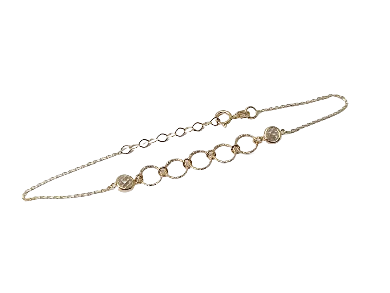 ZŁOTA BRANSOLETKA 1,72G PR.585 DŁ.19CM | Bransoletki | Loombard.pl