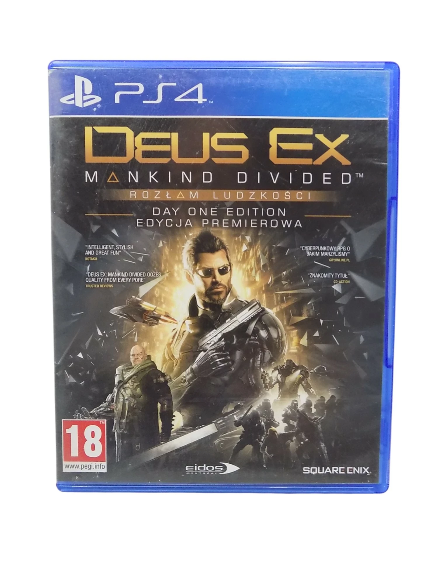 DEUS EX: MANKIND DIVIDED ROZŁAM LUDZKOŚCI GRA NA PS4 | Gry na konsole ...