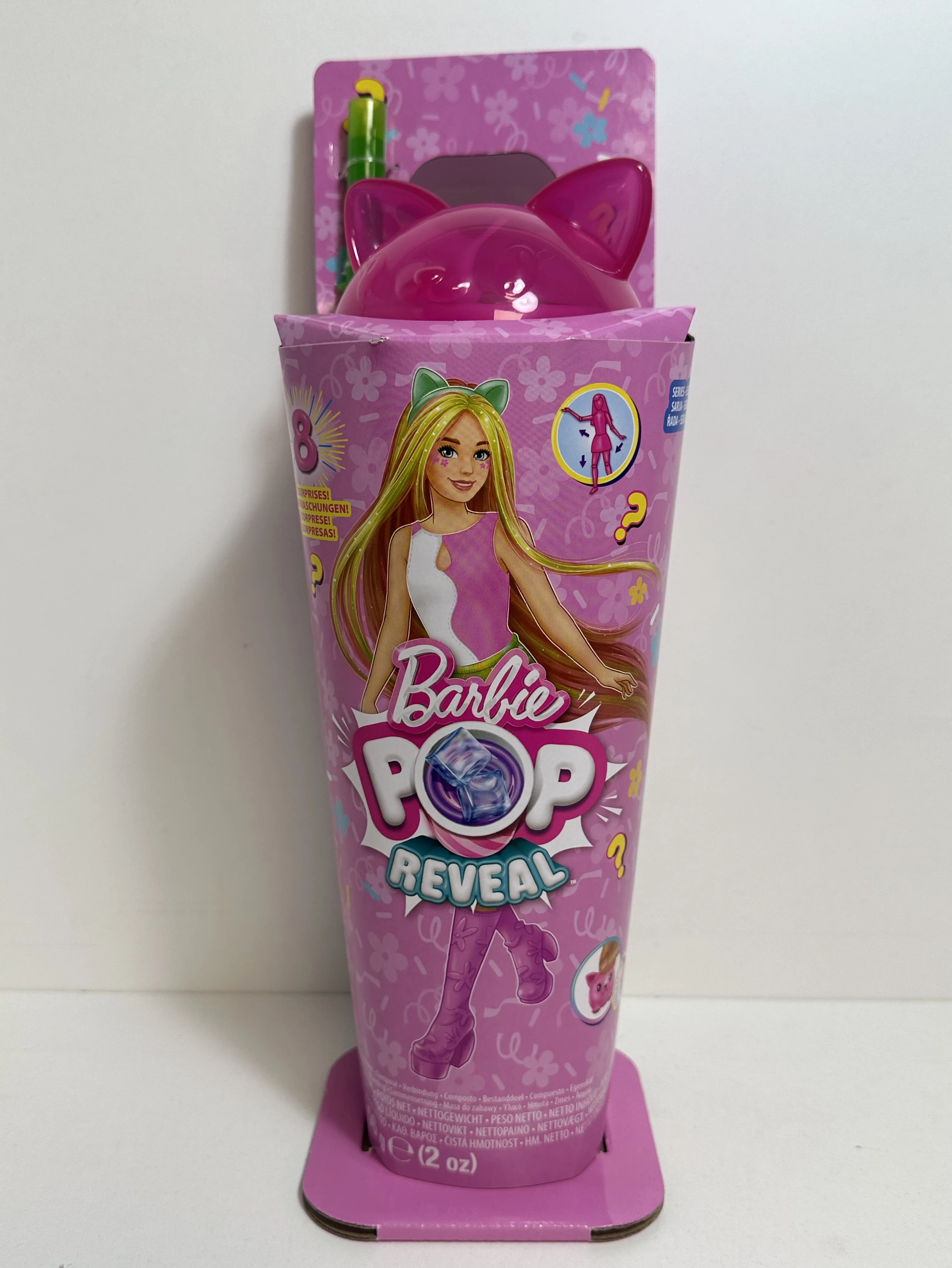 MATTEL BARBIE POP REVEAL LALKA Z SERII: SHAKE + KOT I AKCESORIA ZA6061 ...