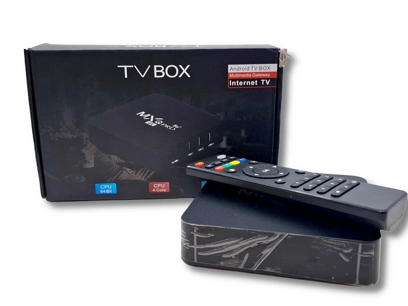 DEKODER SMART TV BOX MXQ PRO 4K | Urządzenia | Loombard.pl