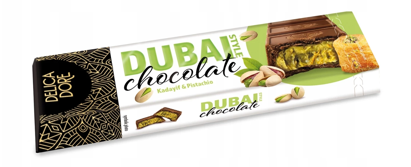 CZEKOLADA DUBAJSKA BATON DELICA DORE DUBAI CHOCOLATE STYLE 70 G ...