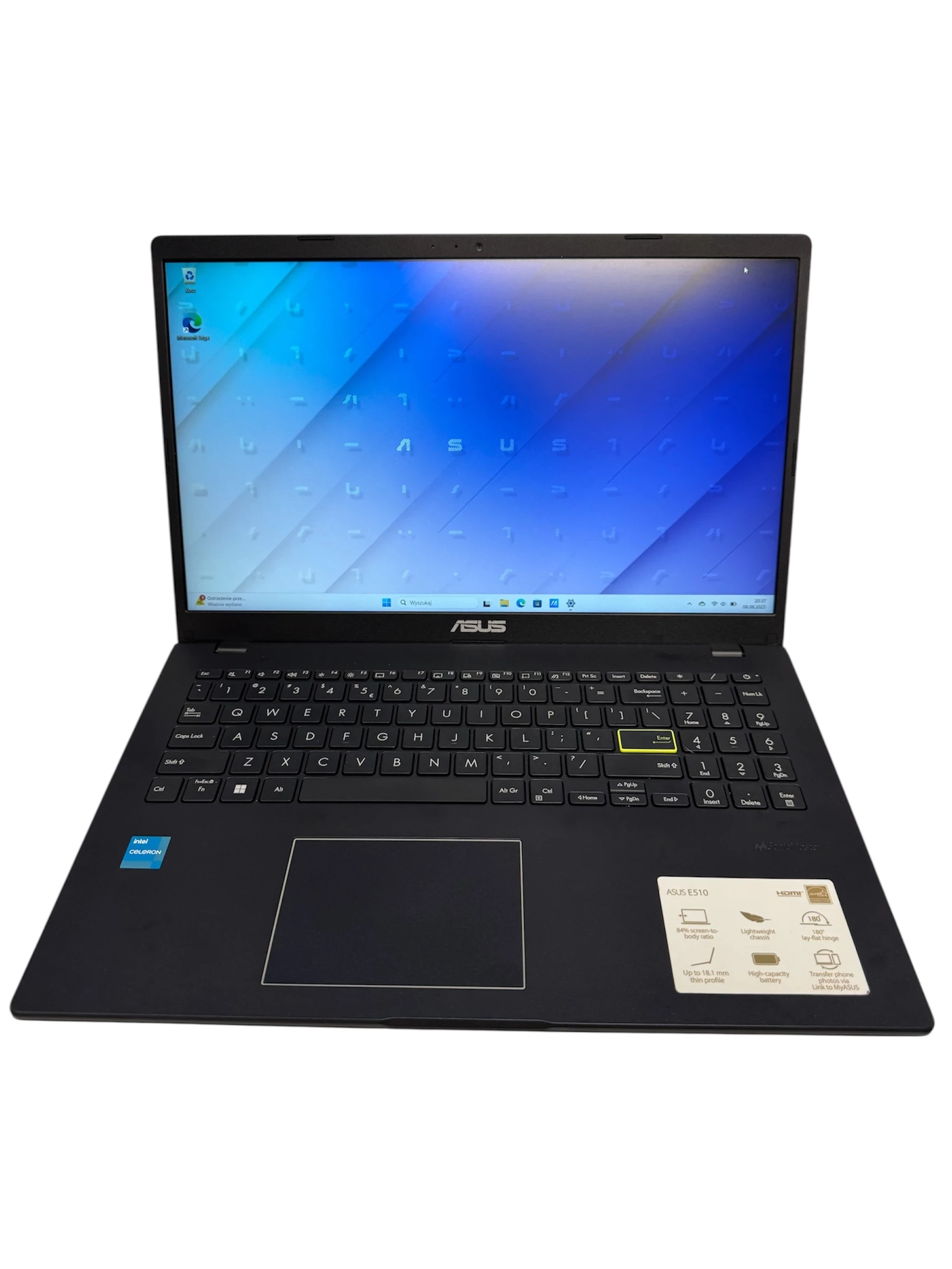 LAPTOP ASUS E510 4/128GB +ZASILACZ | Laptopy | Loombard.pl