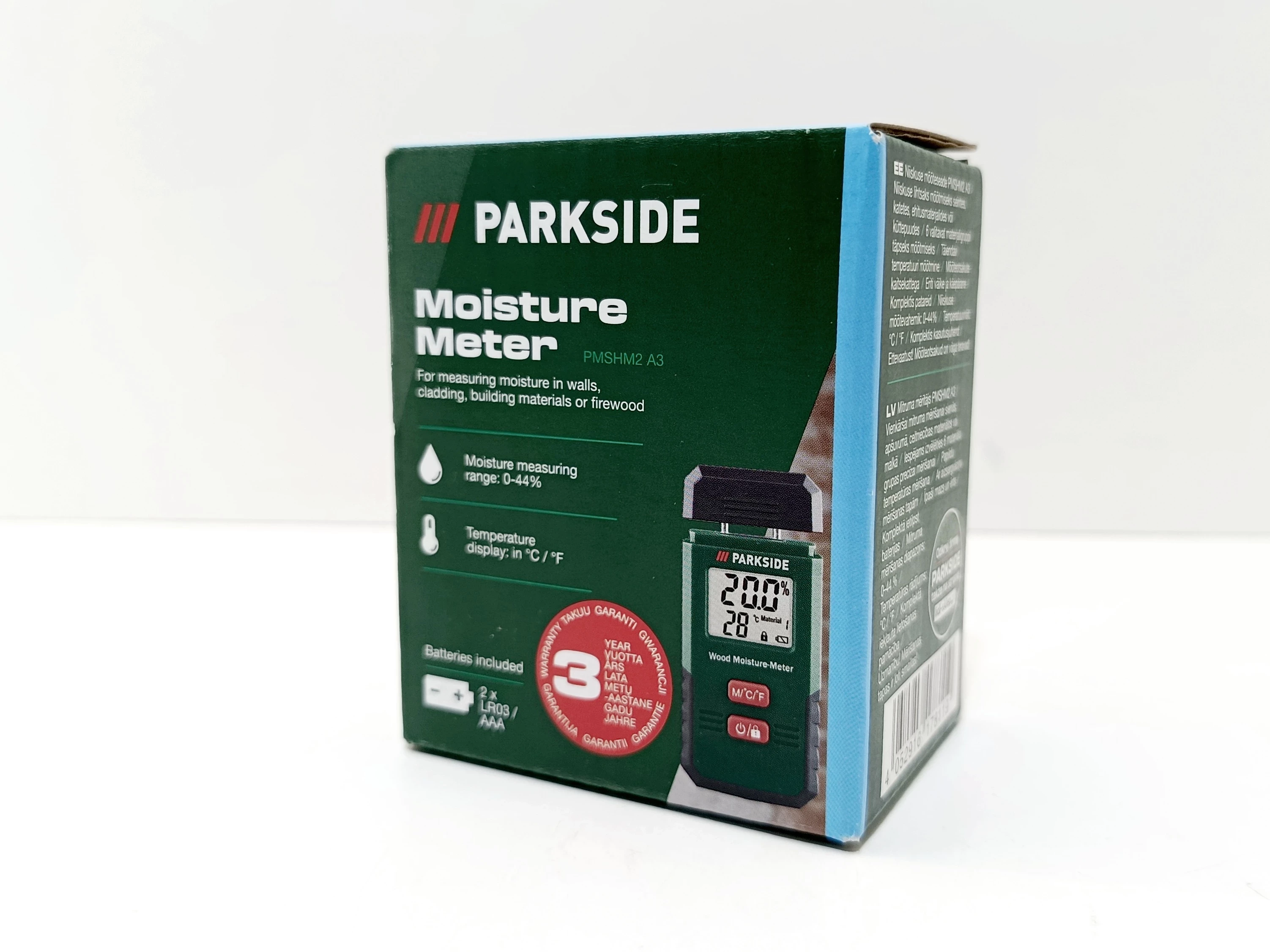 HIGROMETR MIERNIK WILGOTNOŚCI PARKSIDE | Higrometry i termohigrometry ...