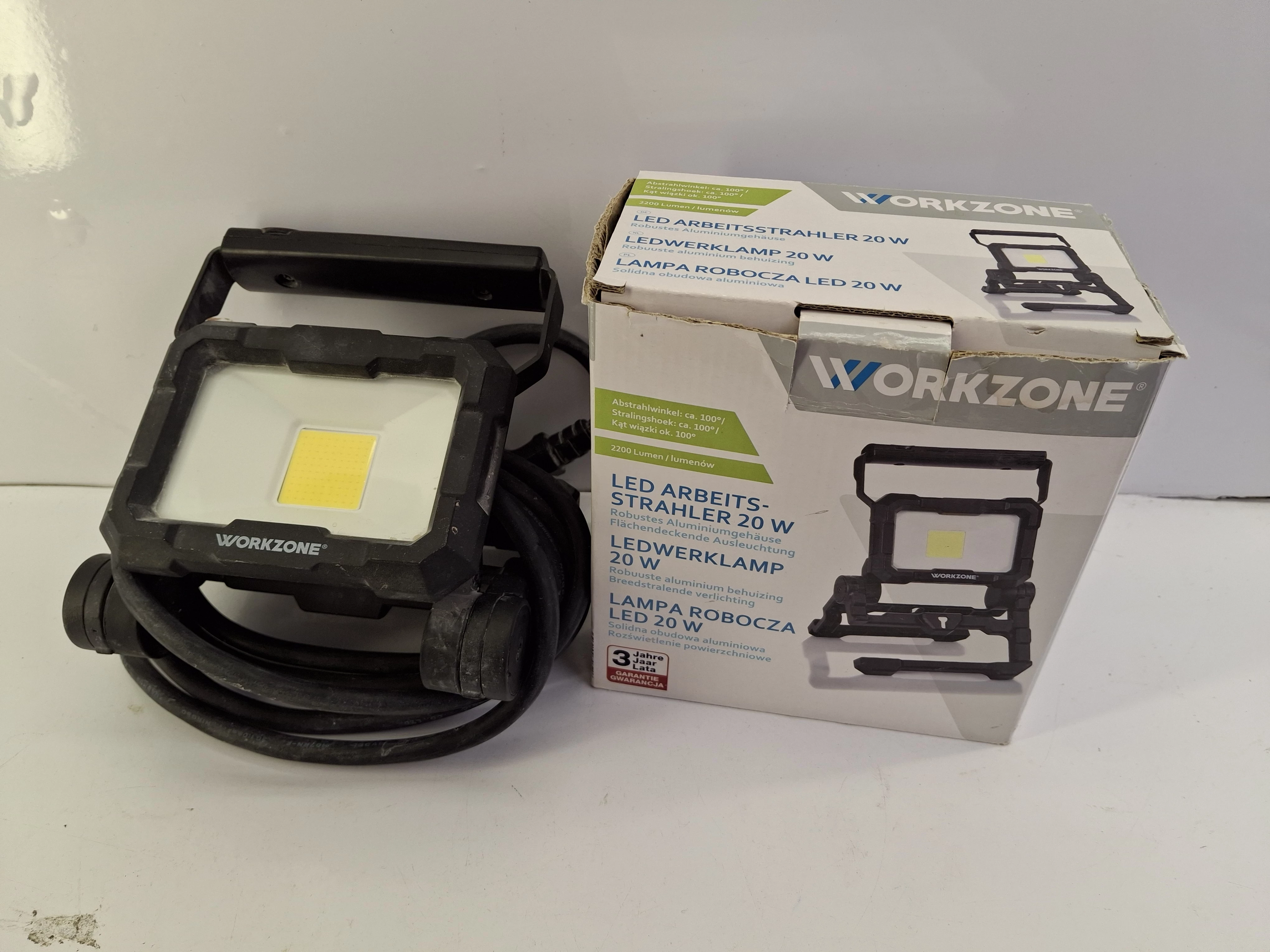 WORKZONE LAMPA ROBOCZA LED 20W | Lampy warsztatowe | Loombard.pl