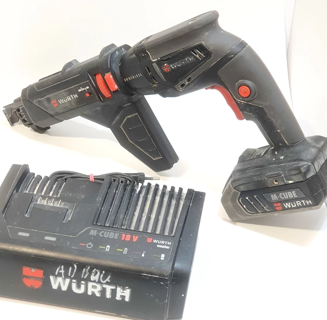 WKRĘTARKA AKUMULATOROWA WURTH MASTER ATS 18 AUTOMATIC + MSV 55-TS ...