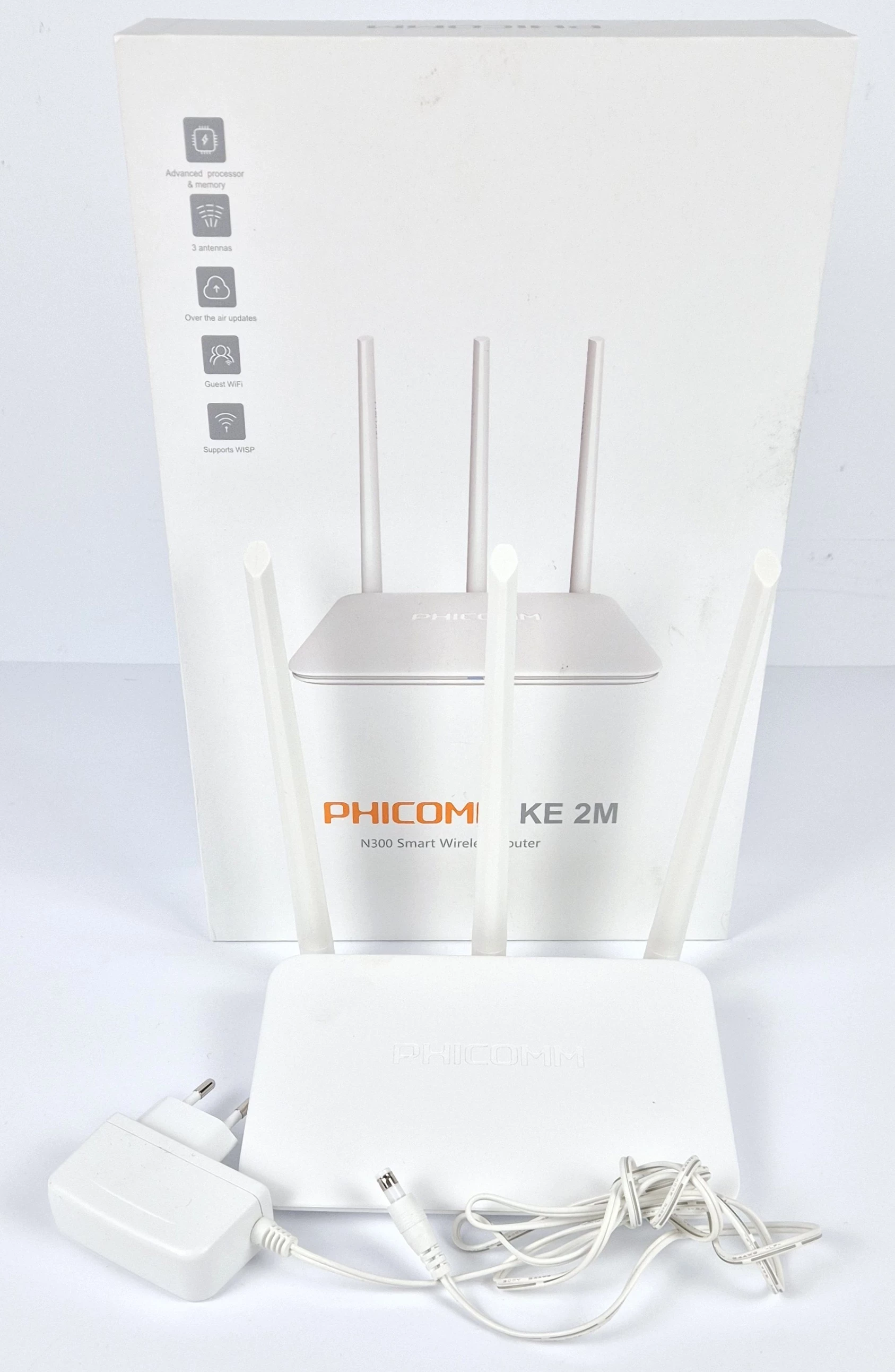 ROUTER PHICOMM KE 2M KOMPLET | Routery WiFi i Access Pointy | Loombard.pl