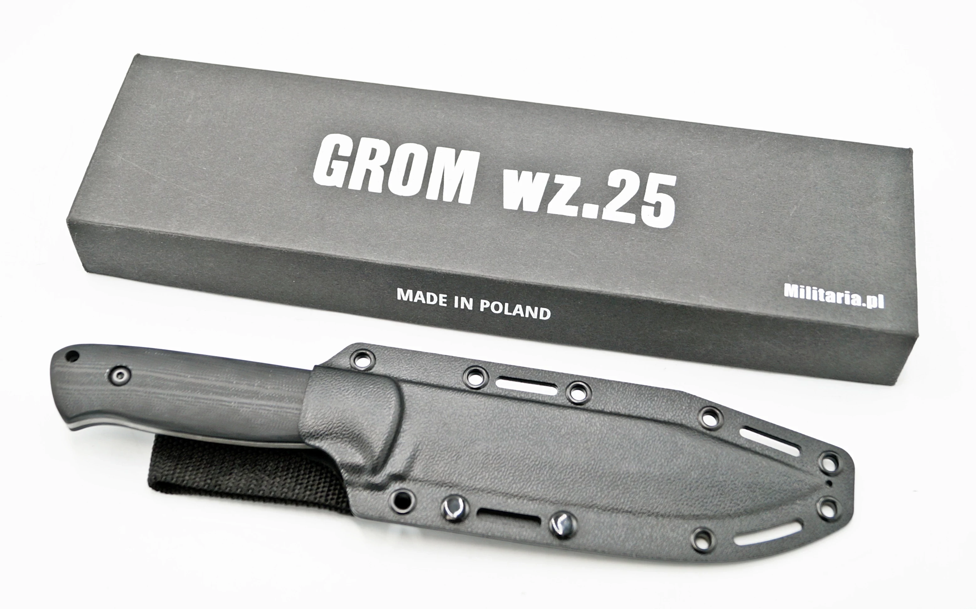 NÓŻ ZA-PAS WZ.25 GROM - BLACK / FABRYKA | Noże | Loombard.pl