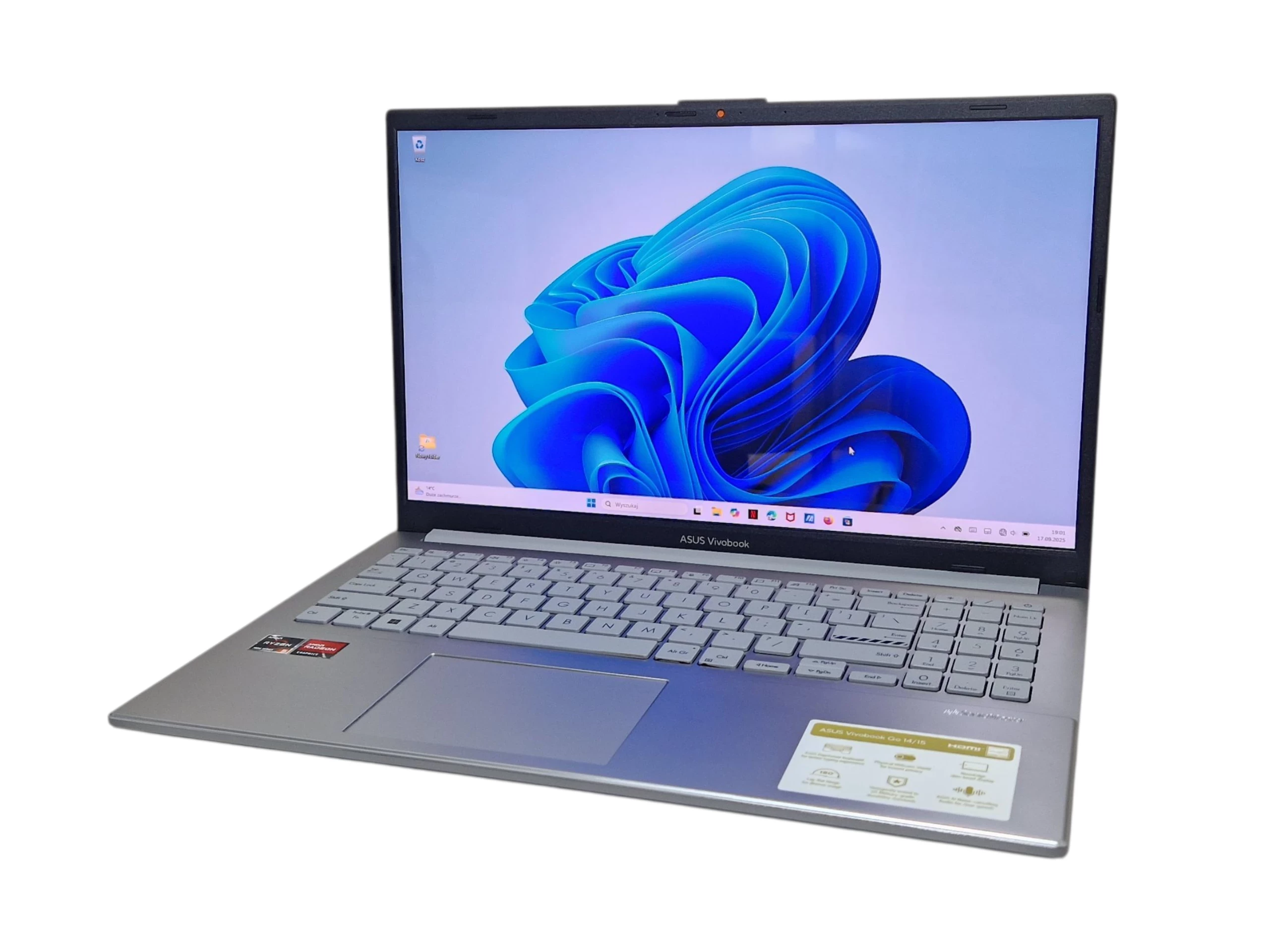 LAPTOP ASUS VIVOBOOK GO 15 E1504F RYZEN 5 16GB 512GB WIN11 | Laptopy ...