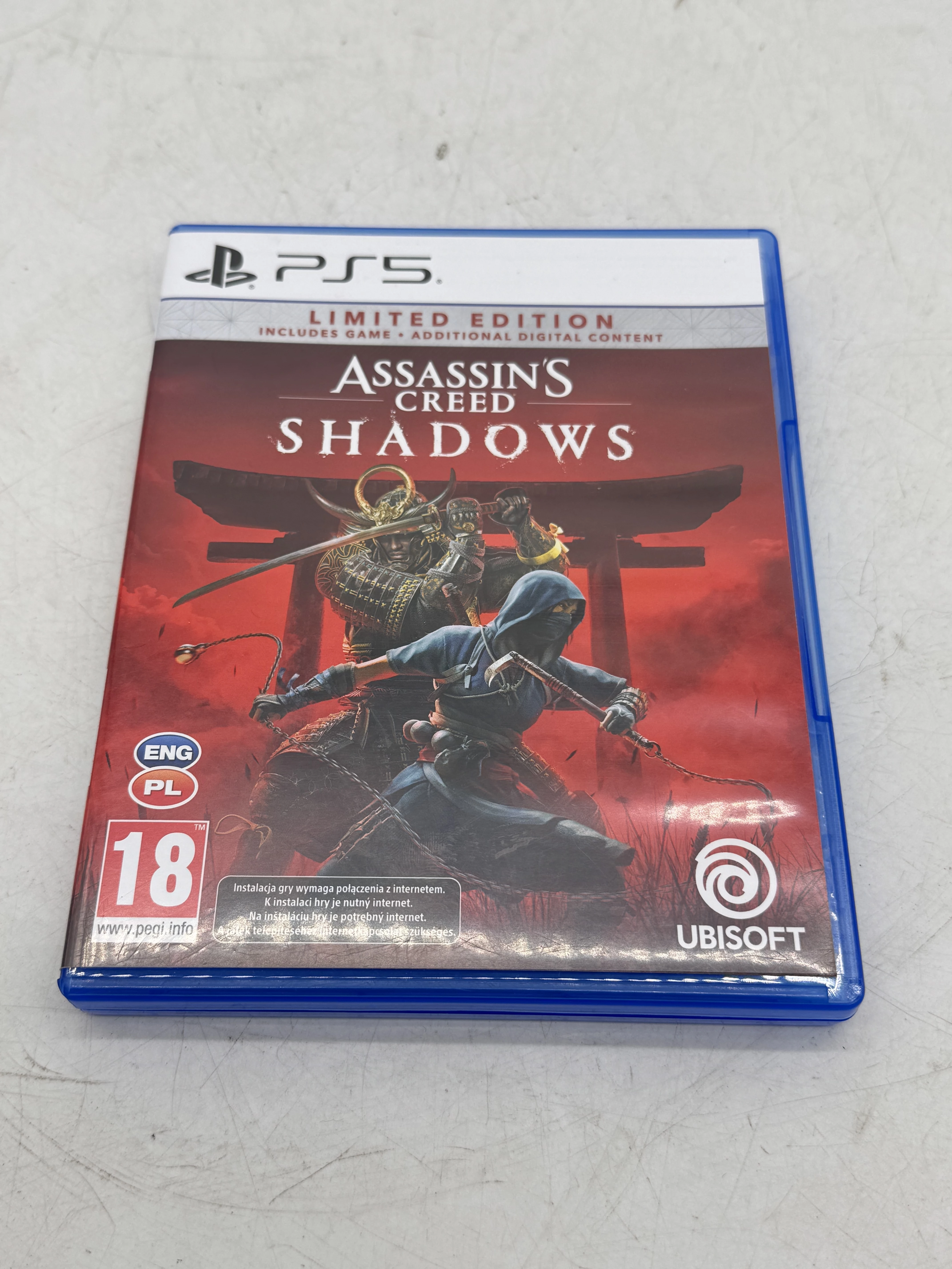 GRA PS5 ASSASSINS CREED SHADOWS EDYCJA LIMITOWANA | Gry na konsole ...