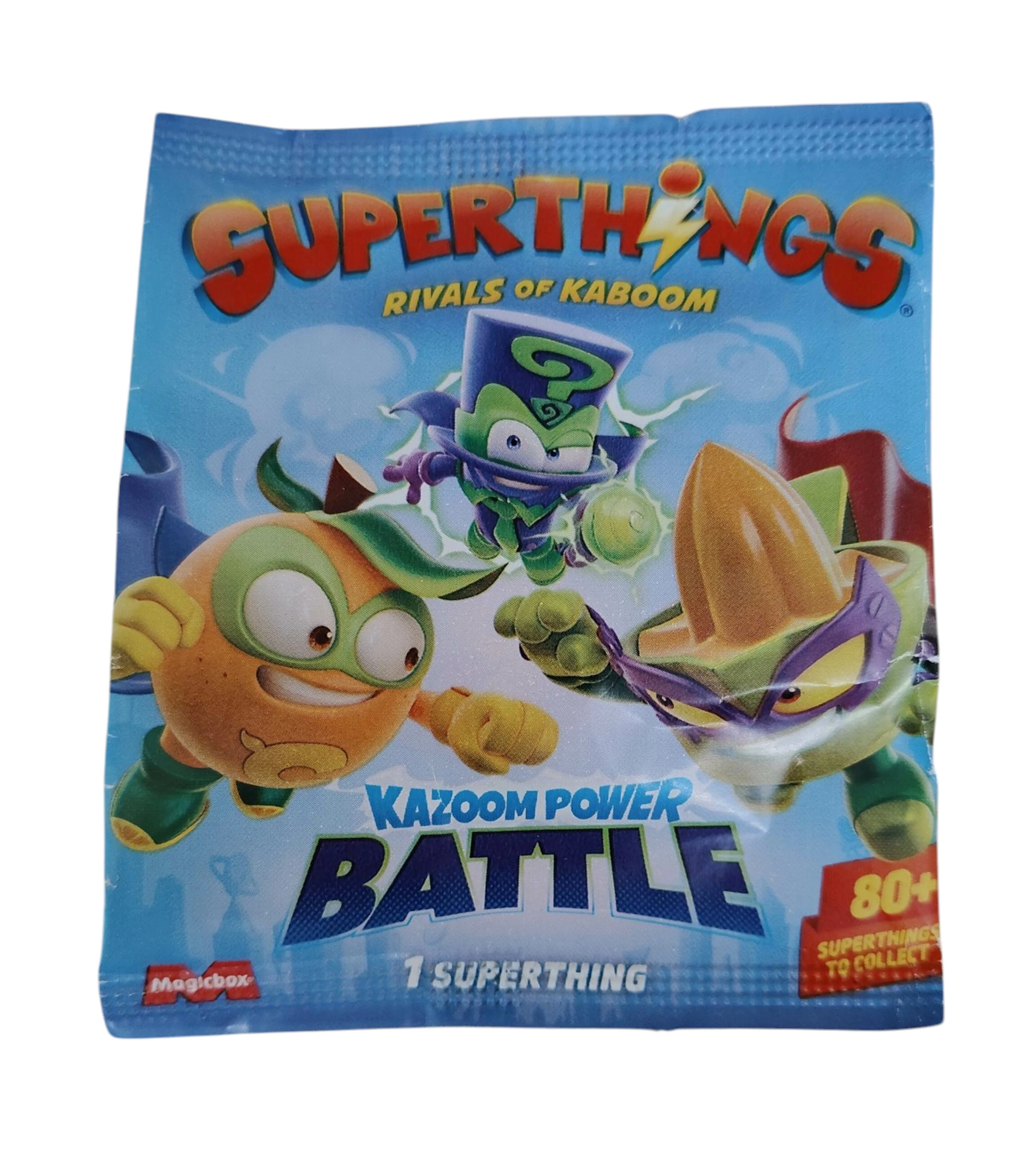 MAGICBOX - SUPERTHINGS SERIA KAZOOM POWER BATTLE - SASZETKA Z FIGURKĄ | Loombard.pl