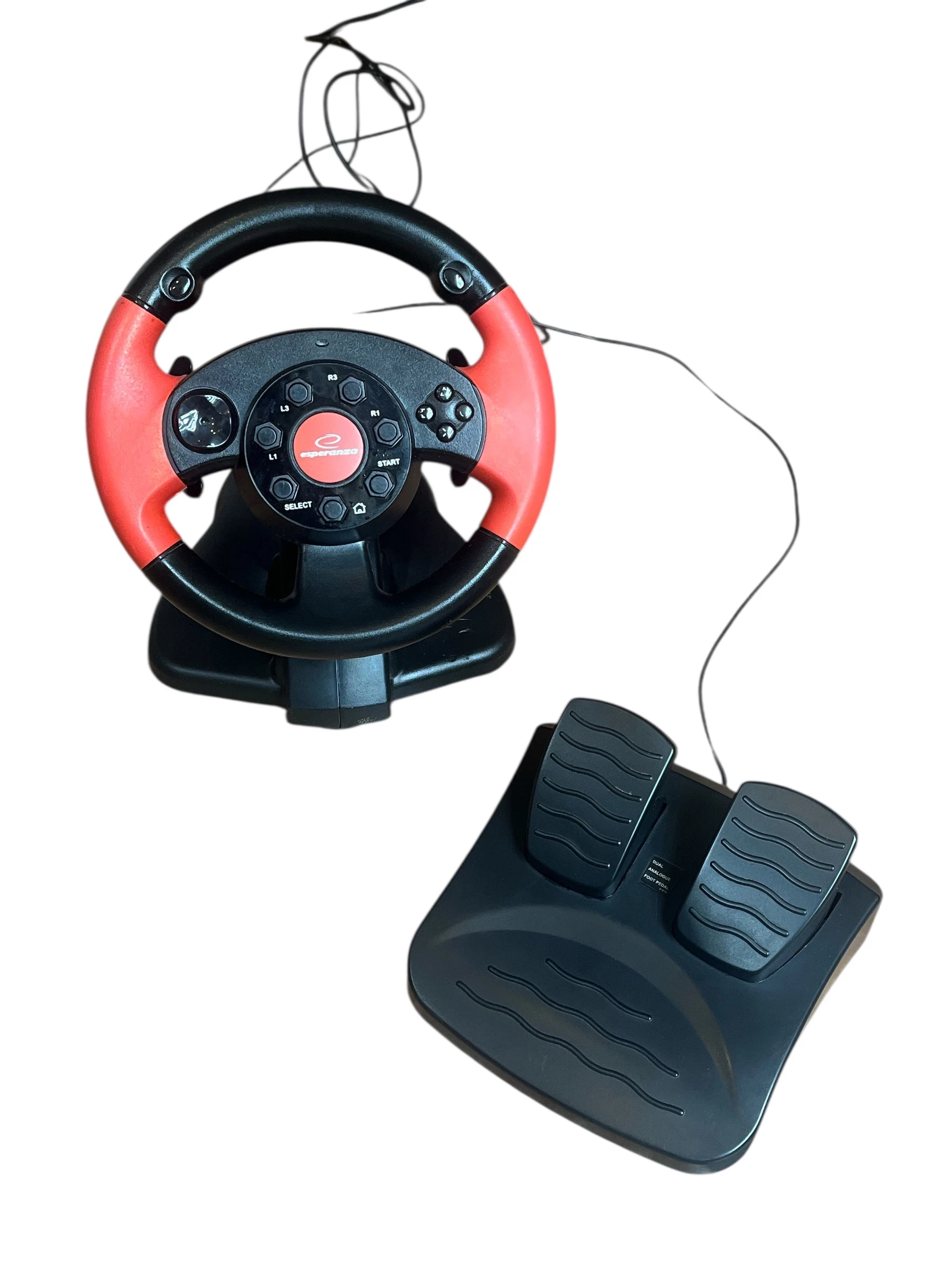 KIEROWNICA Z WIBRACJAMI EG103 ESPERANZA DO PC/PS2/PS3 HIGH OCTANE ...