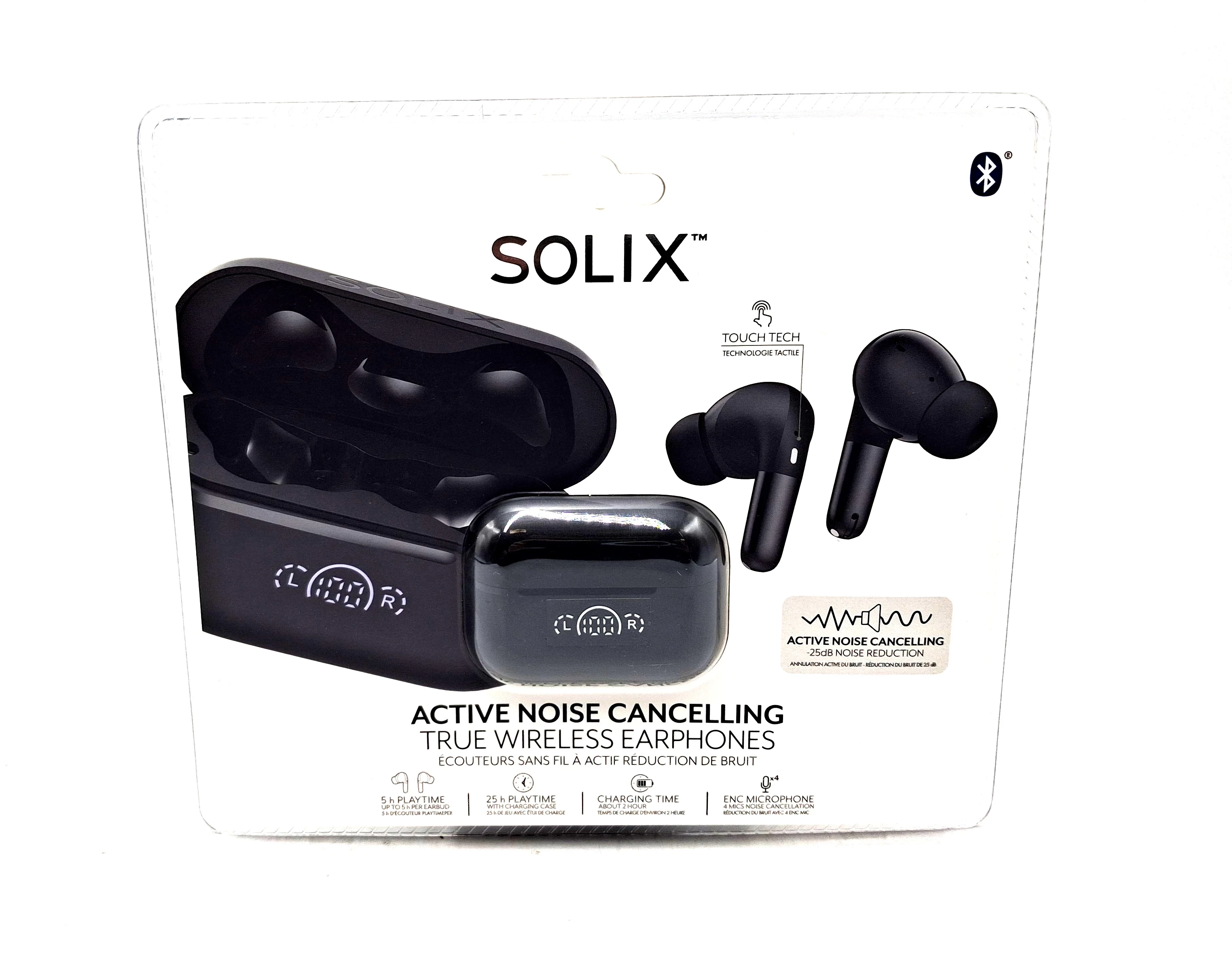 BEZPRZEWODOWE SŁUCHAWKI SOLIX NEXUS ANC TWS BLUETOOTH 5.4 ENC | Loombard.pl