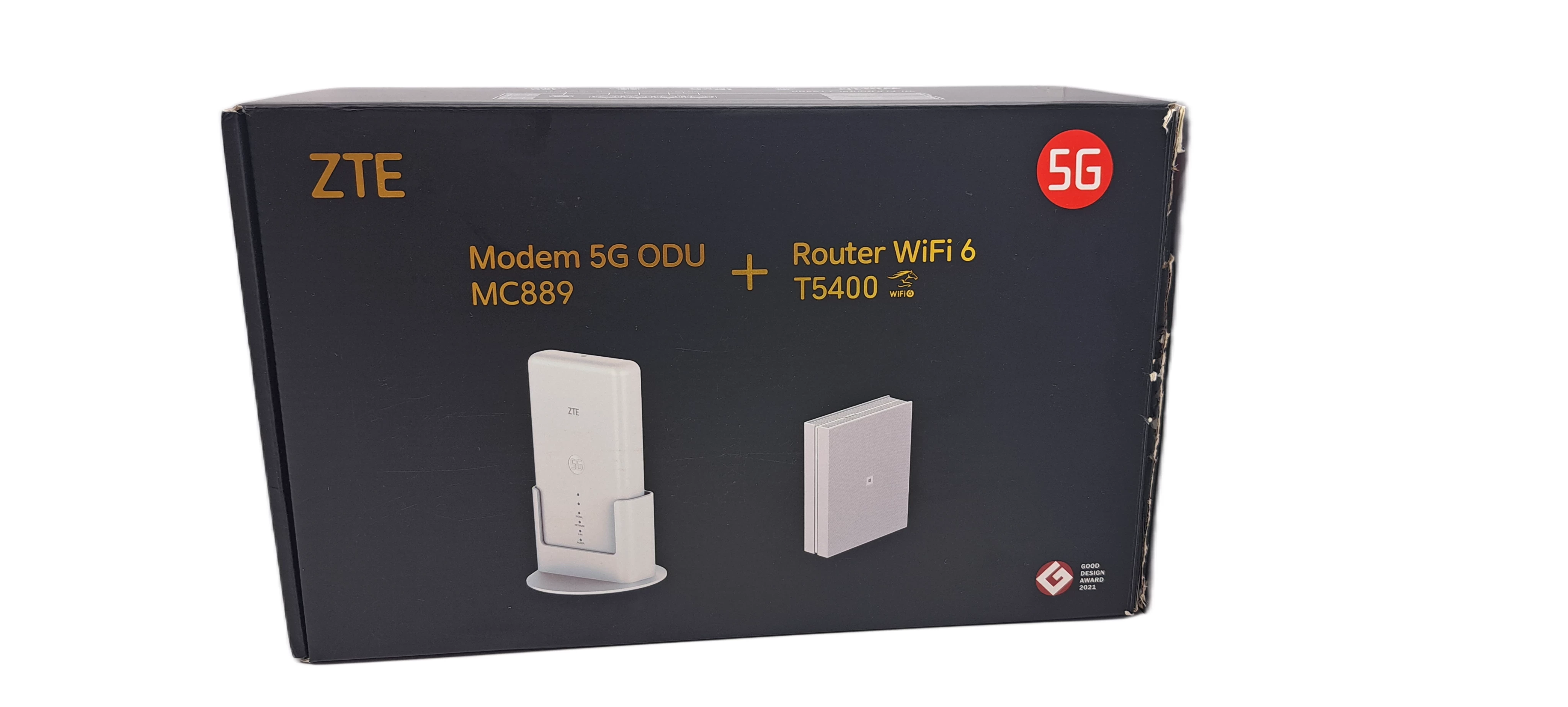 ZTE ZESTAW ZTE MC889 5G ODU + T5400 WI-FI6 IDU W PUDEŁKU | Routery WiFi i Access Pointy ...
