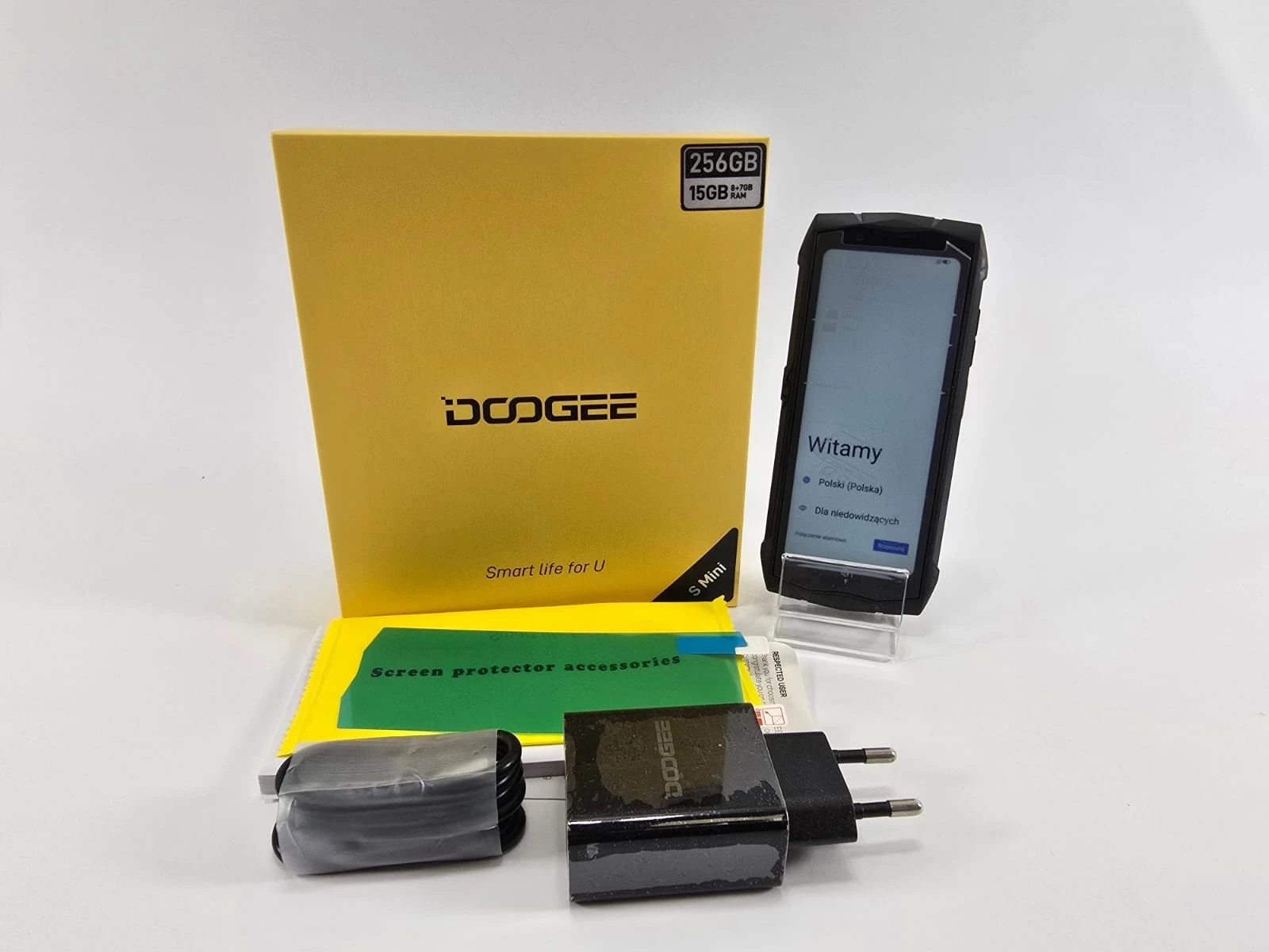SMARTFON DOOGEE SMINI 8 GB / 256 GB 4G (LTE) CZARNY | Smartfony i ...