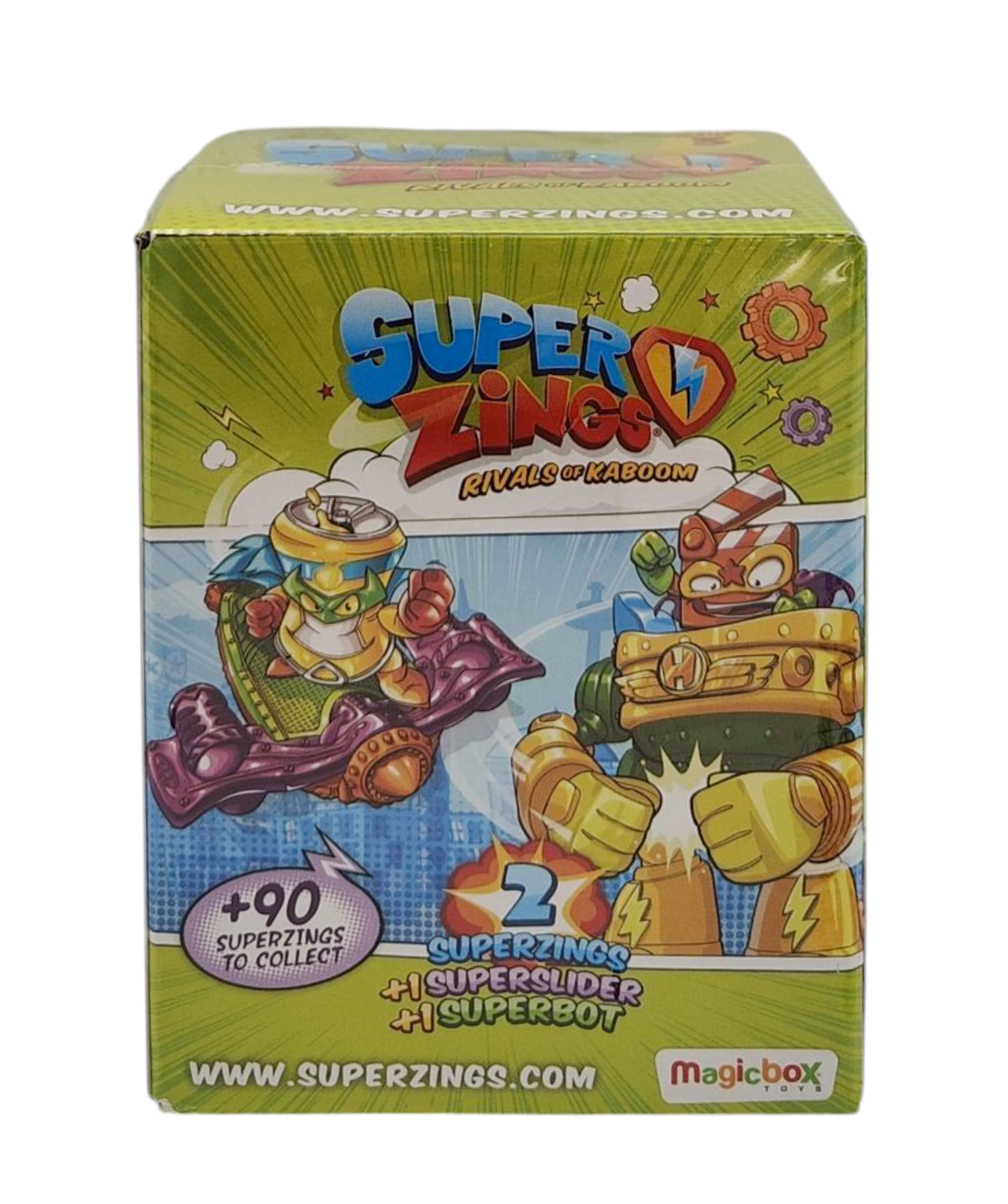 MAGICBOX SUPER ZINGS SERIA 3 SUPERBOT SUPERTHINGS BOX | Figurki ...