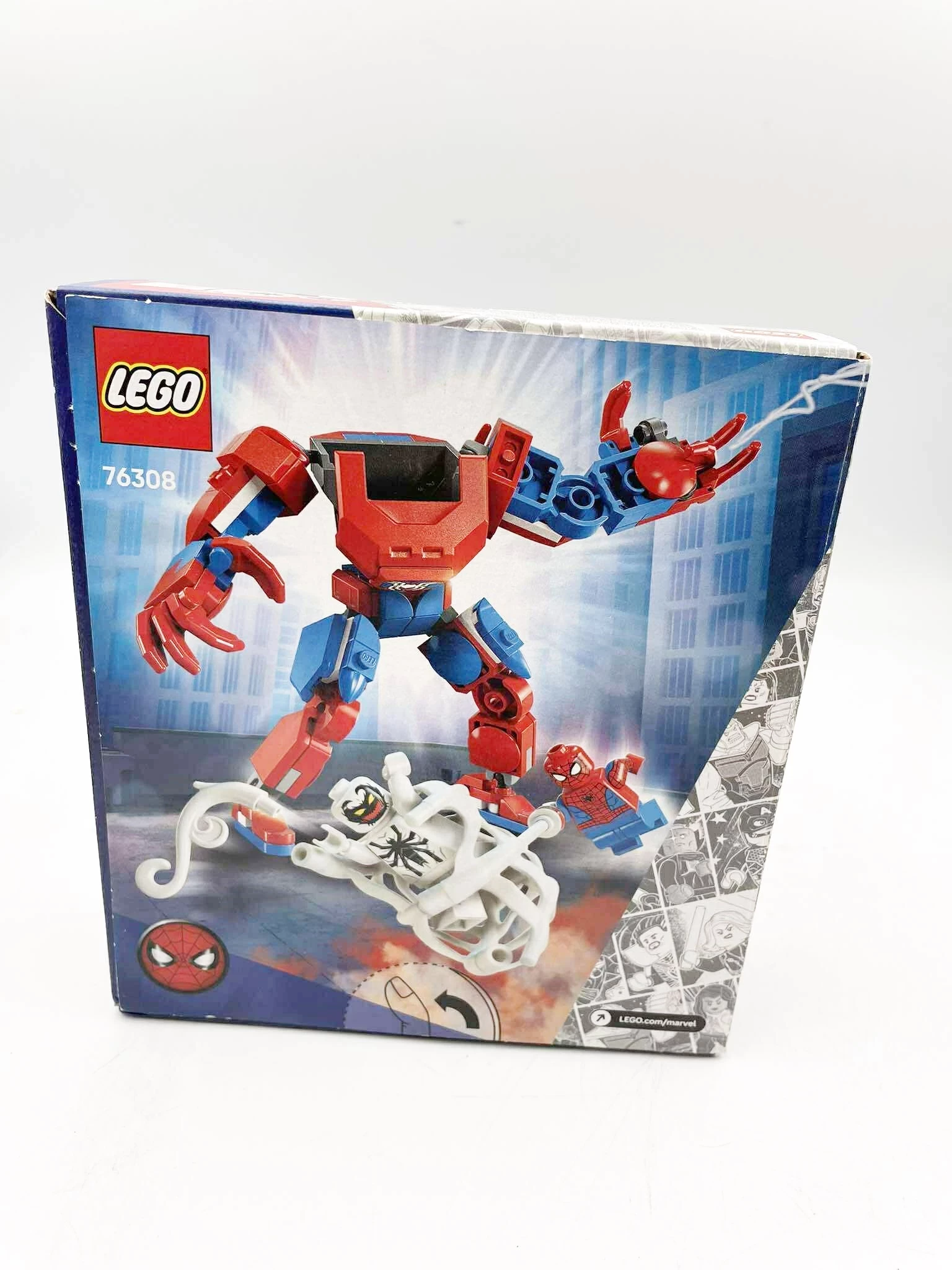 LEGO MARVEL SPIDER MAN MECH VS ANTI VENOM 76308 | Super Heroes ...
