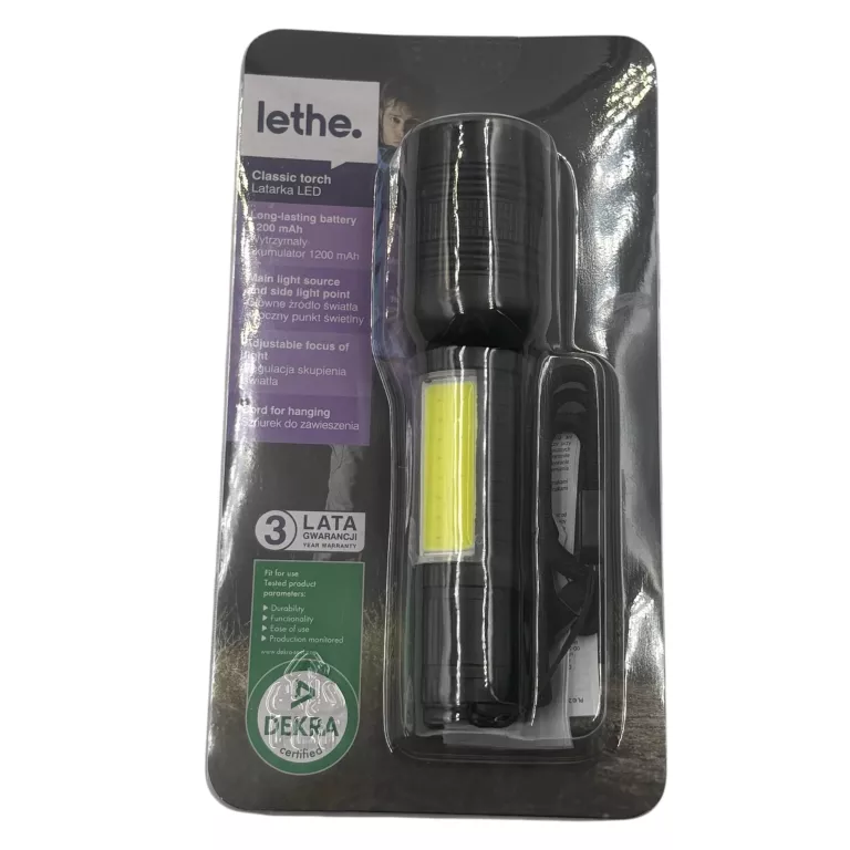 LATARKA LED USB LETHE | Latarki | Loombard.pl