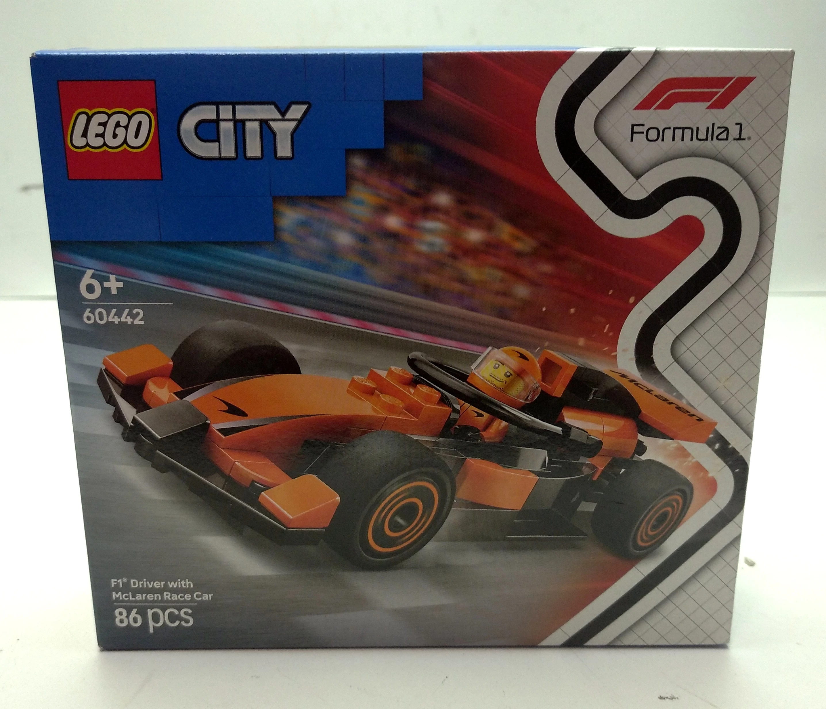 LEGO CITY F1 KIEROWCA I BOLID MCLAREN 60442 | City | Loombard.pl