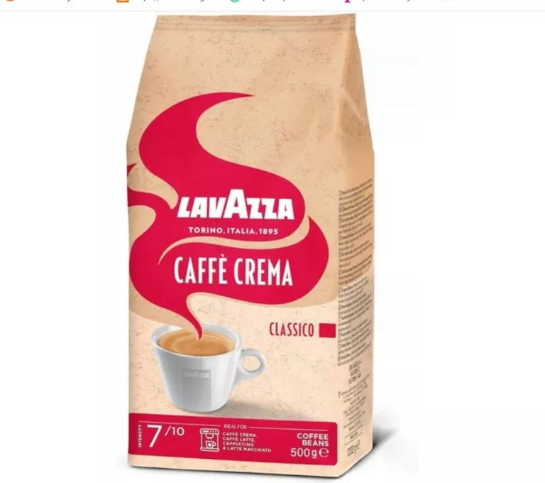LAVAZZA CAFFE CREMA CLASSICO KAWA ZIARNISTA 1KG | Kawa ziarnista ...