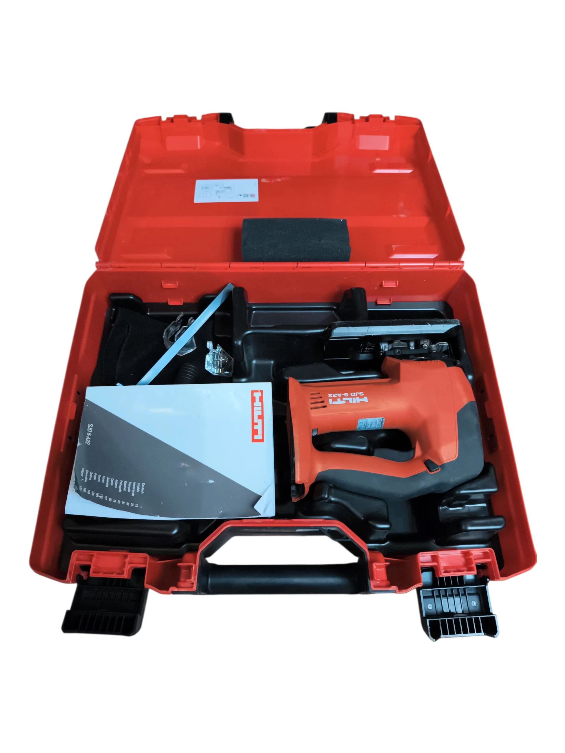 WYRZYNARKA AKUMULATOROWA HILTI SJD 6-22 + WALIZKA | Wyrzynarki ...