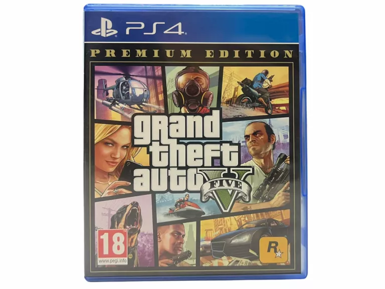 GRA GRAND THEFT AUTO FIVE 5 V GTA V EDITION PREMIUM | Gry na konsole ...