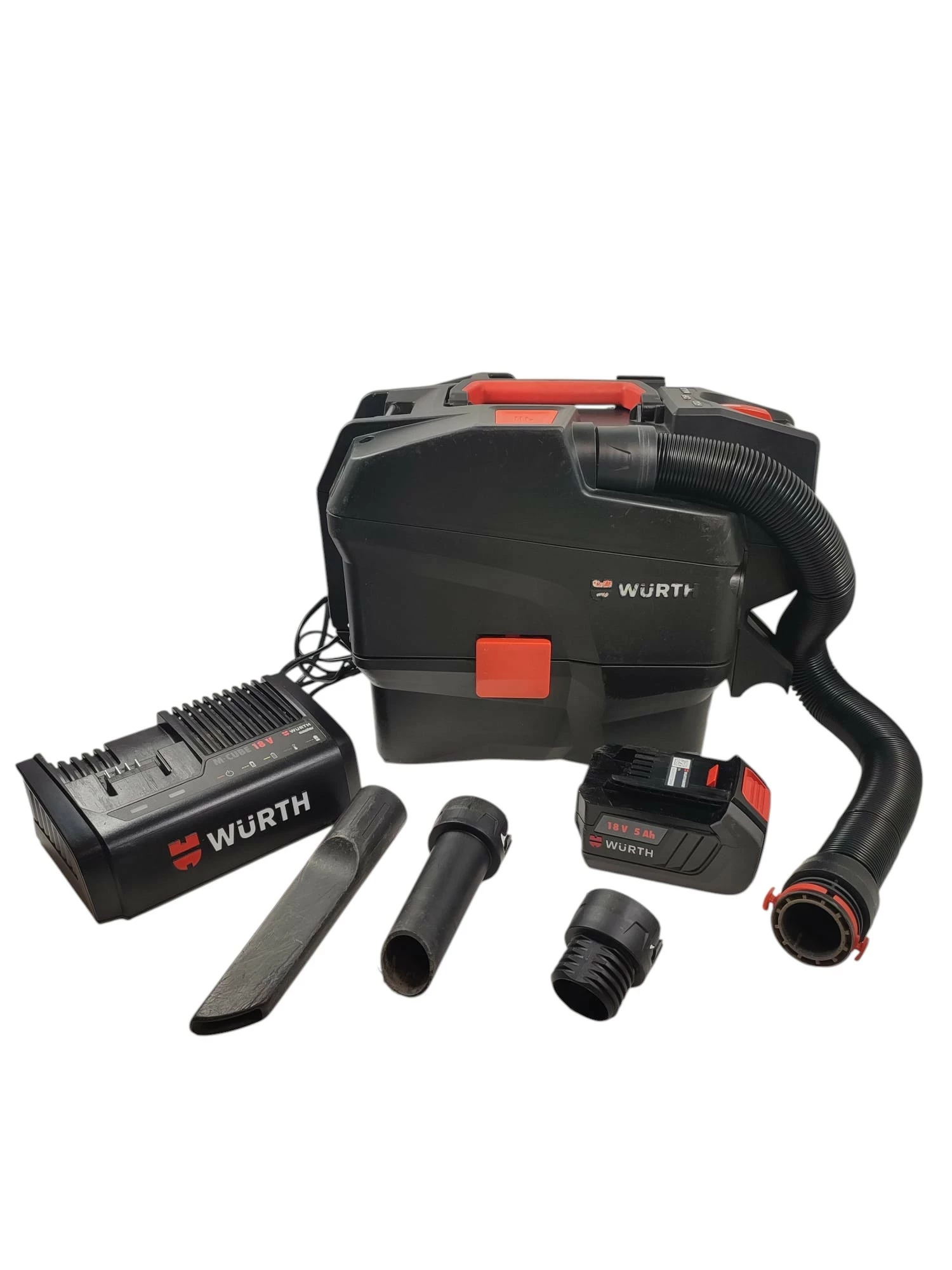 ODKURZACZ WURTH MASTER AMTS 18 L COMPACT + AKUMULATOR + ŁADOWARKA ...