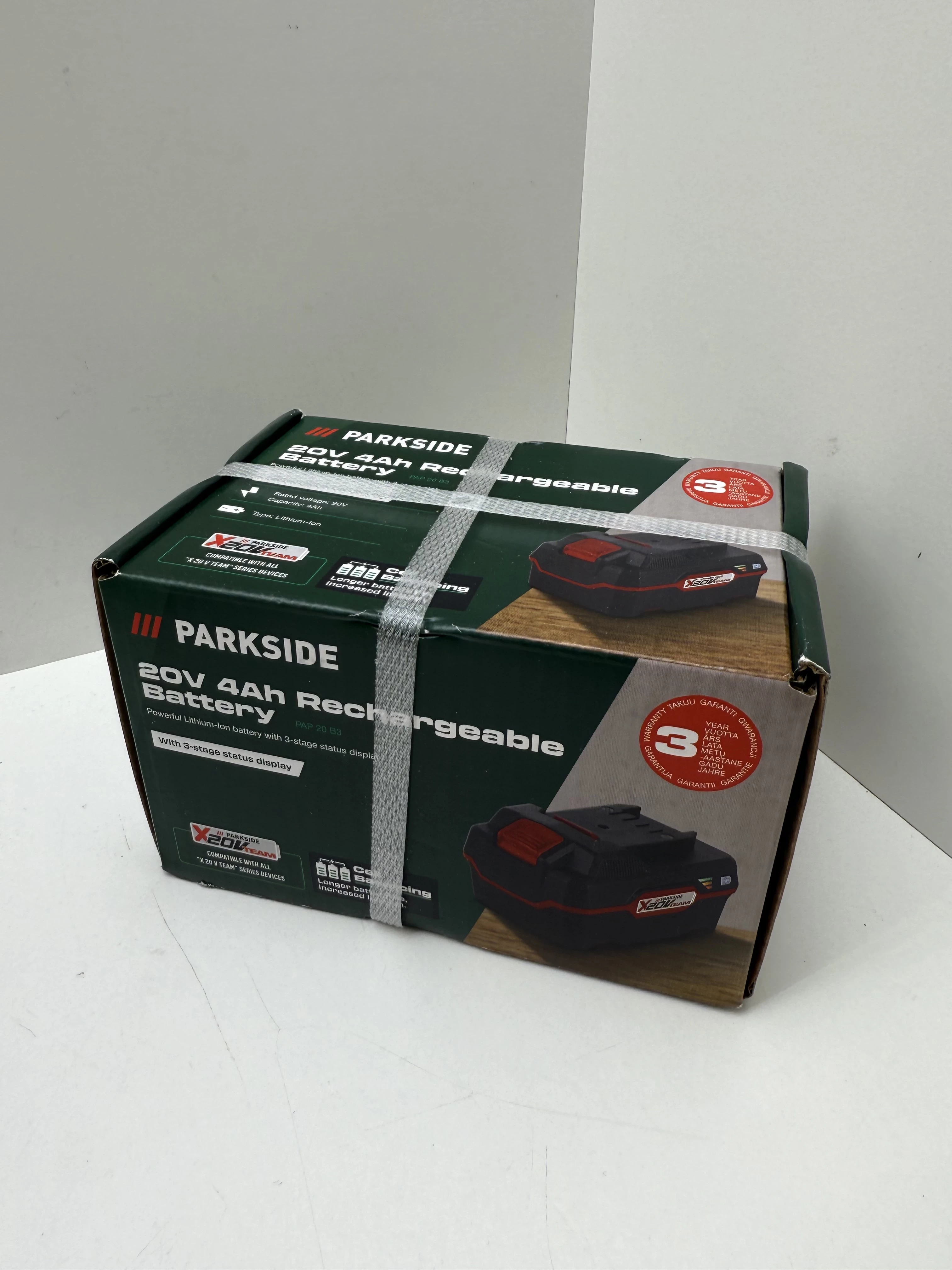 AKUMULATOR PARKSIDE PAP 20 B3 X20V TEAM 4 AH 4AH 20V | Akumulatory do ...