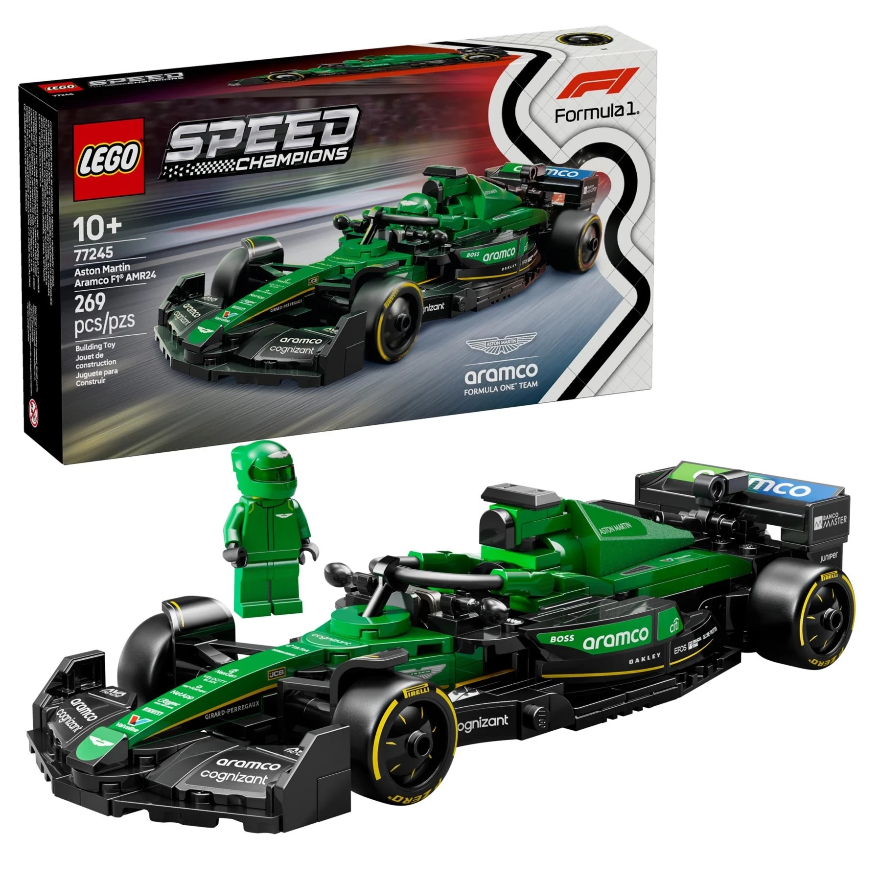 KLOCKI LEGO 77245 SPEED CHAMPIONS - BOLID F1 ASTON MARTIN ARAMCO AMR24 ...