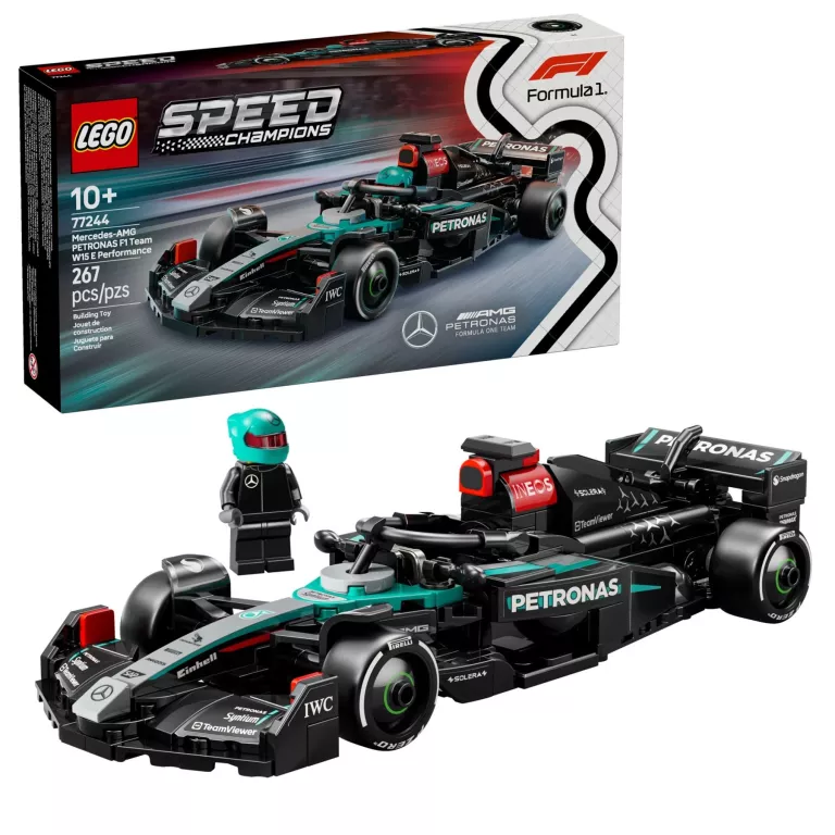 ORYGINALNE KLOCKI LEGO 77244 SPEED CHAMPIONS - BOLID F1 MERCEDES-AMG ...