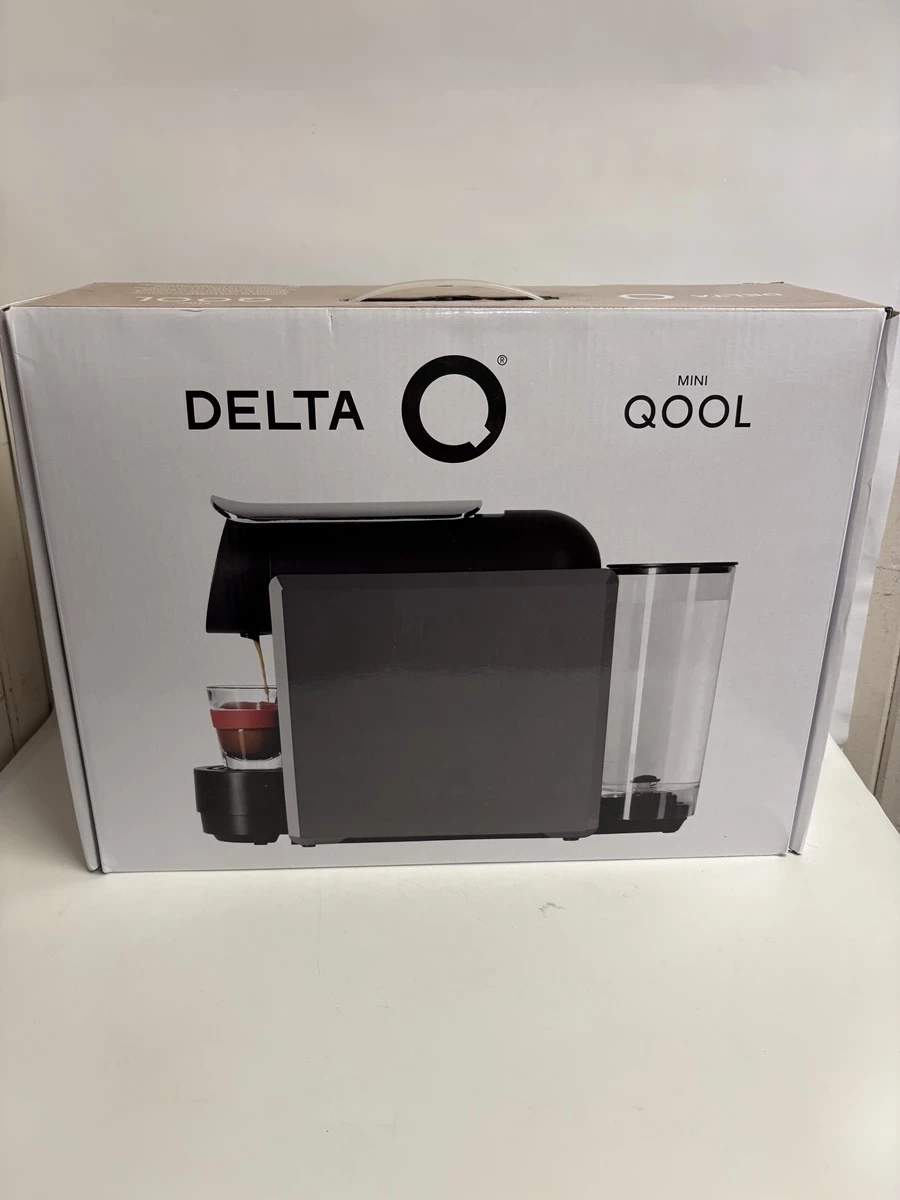 EKSPRES DO KAWY KAPSUŁKOWY DELTA Q MINI QOOL 1200W SREBRNO-SZARY ...