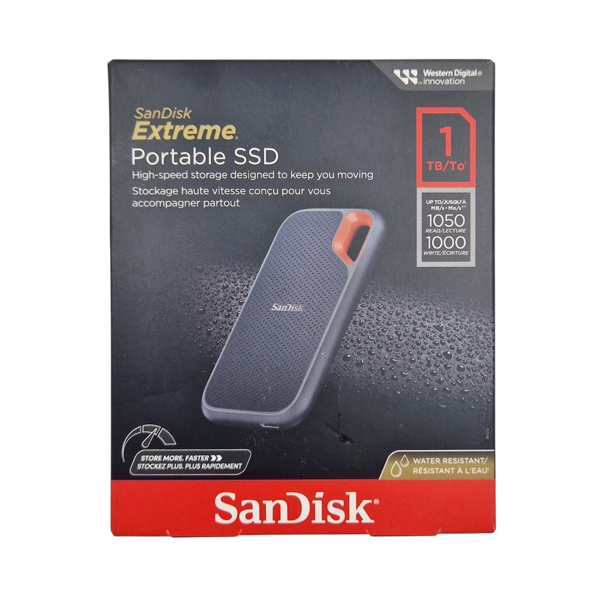 DYSK ZEWNĘTRZNY SANDISK EXTREME PORTABLE SSD V2 1TB SDSSDE61-1T00-G25 | Loombard.pl