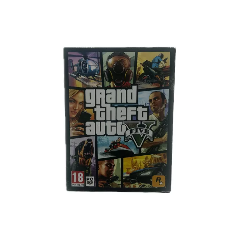 GRA NA PC WERSJA PUDEŁKOWA EDYCJA LIMITOWANA GRAND THEFT AUTO V - GTA 5 ...