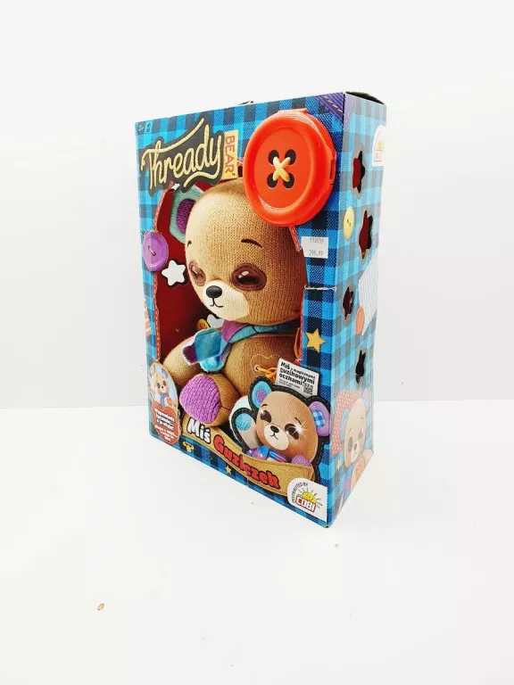 COBI MIŚ GUZICZEK INTERAKTYWNY MAGICZNY MIŚ THREADY BEAR | Interaktywne ...