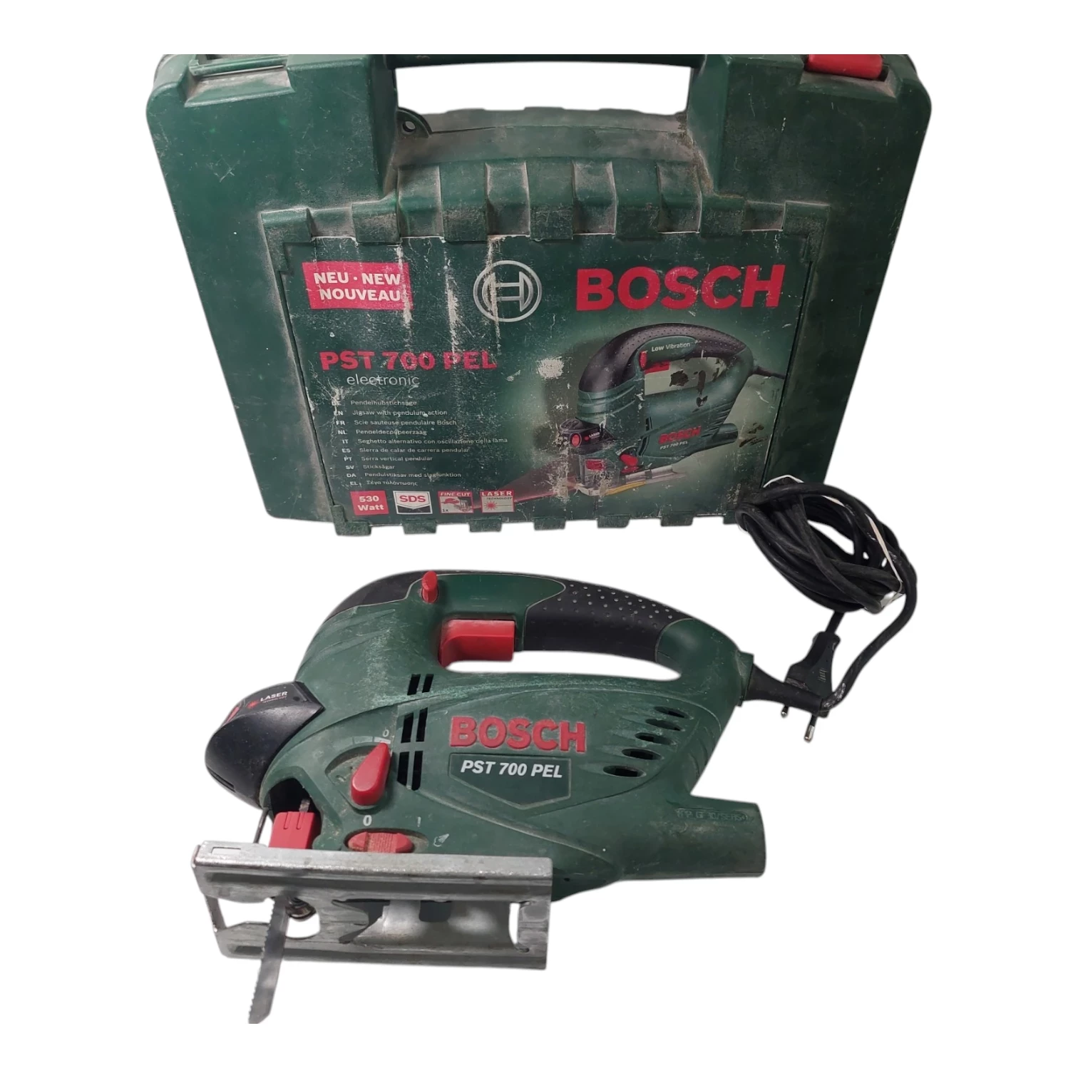 BOSCH PST 700 E WYRZYNARKA 500W GB93 WALIZKA | Wyrzynarki | Loombard.pl