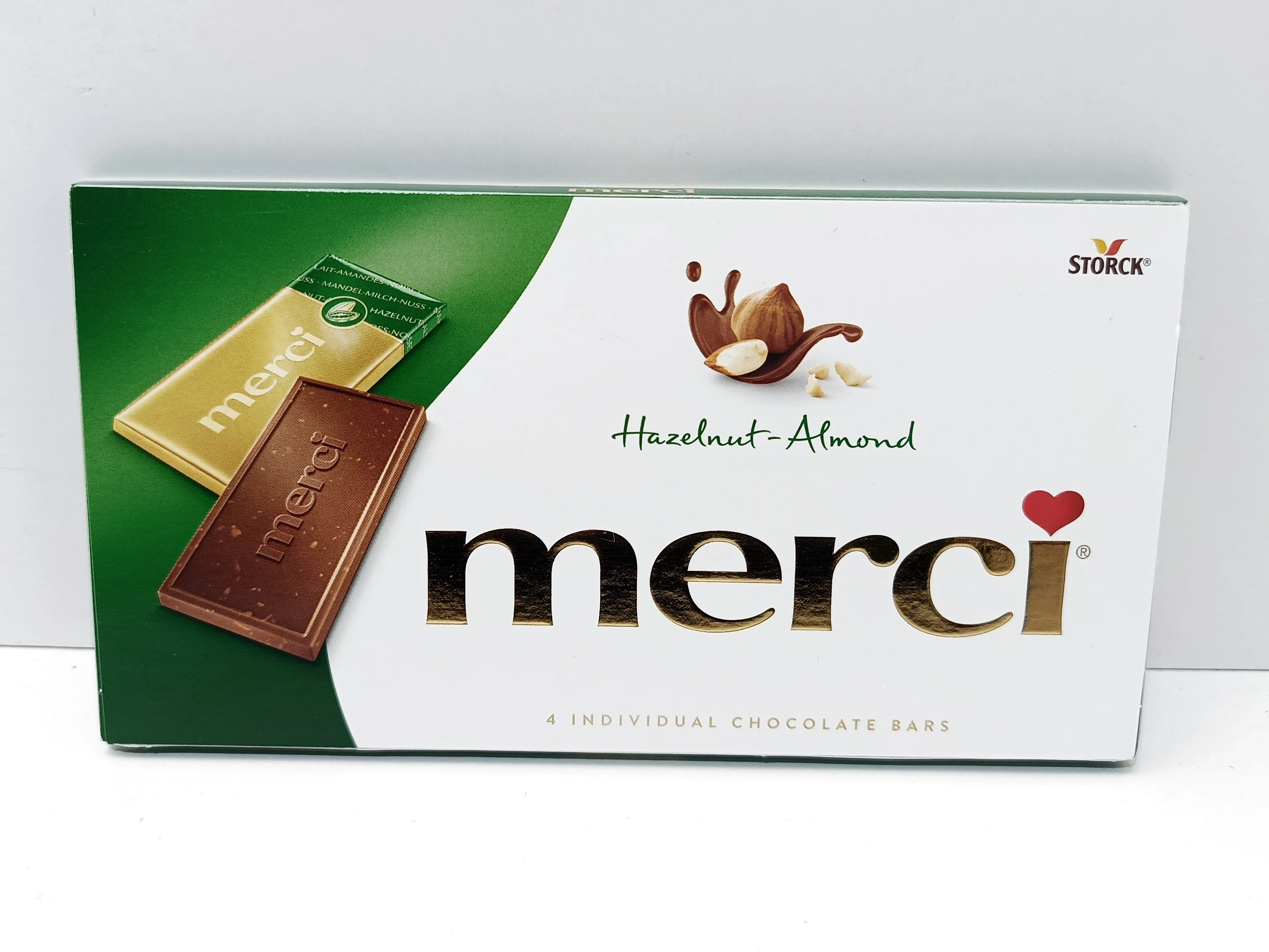 MERCI CZEKOLADA ORZECHOWO - MIGDAŁOWA 100 G STORCK | Czekolady ...