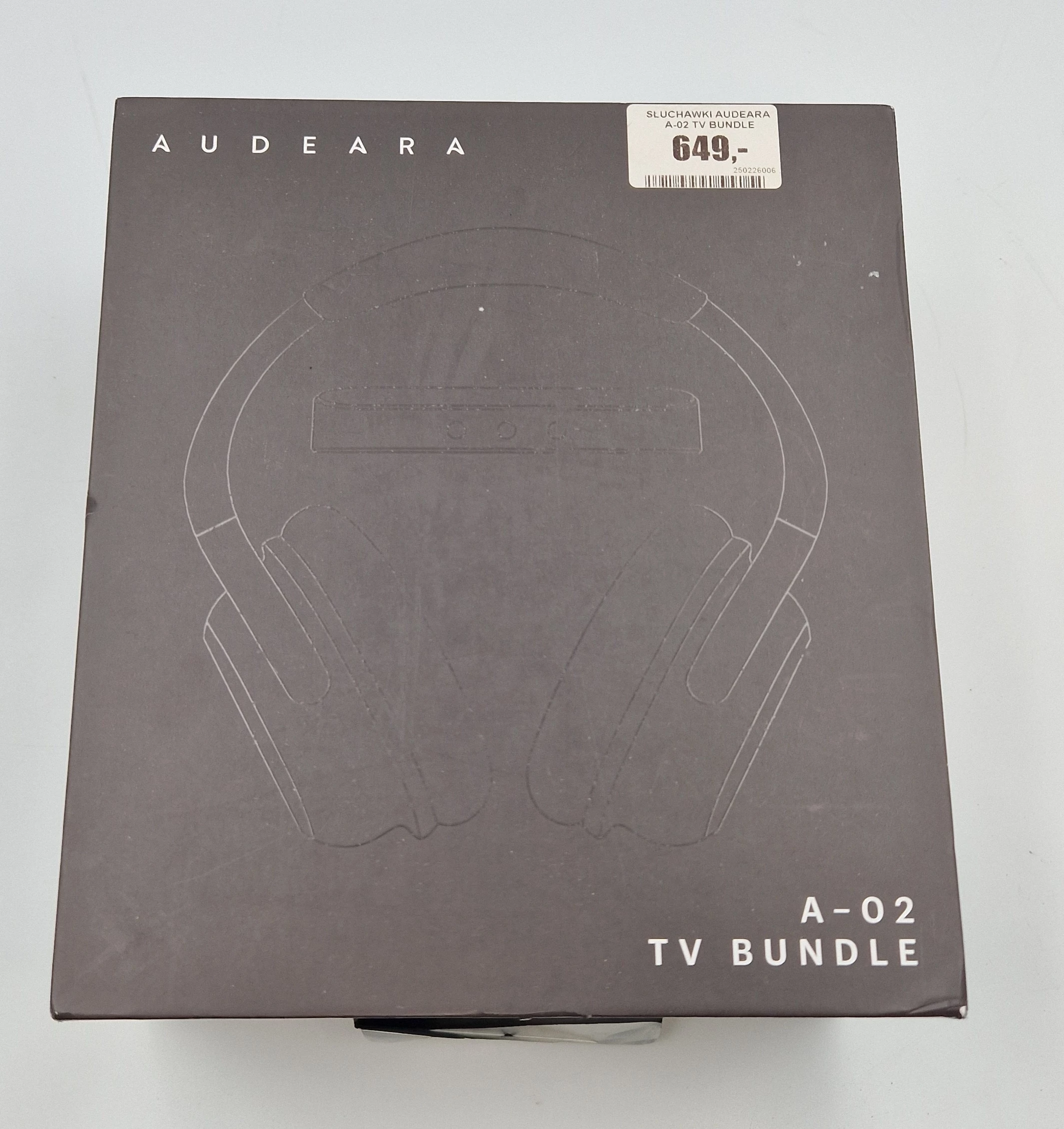 SŁUCHAWKI AUDEARA A-02 TV BUNDLE KOMPLET | Bezprzewodowe | Loombard.pl